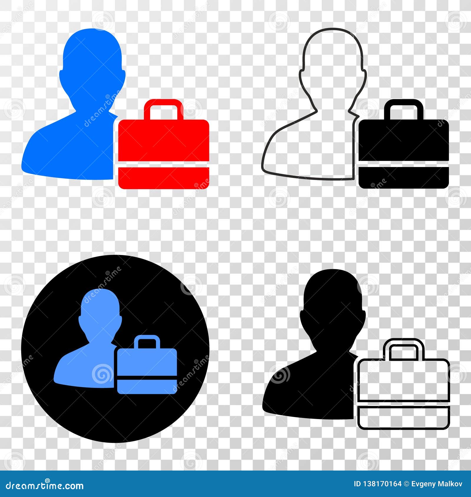User Case Vector EPS Icon with Contour Version Stock Vector ...