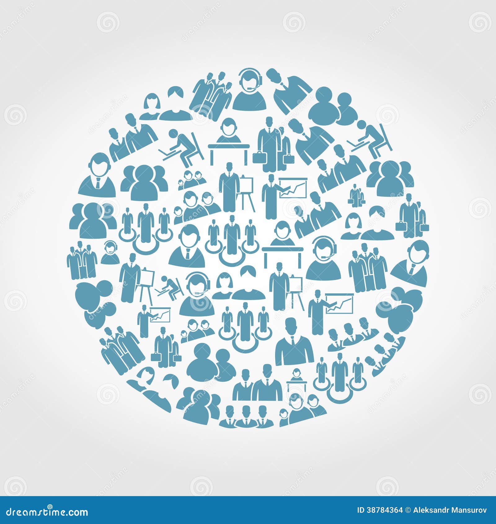 User a circle stock vector. Illustration of communication - 38784364