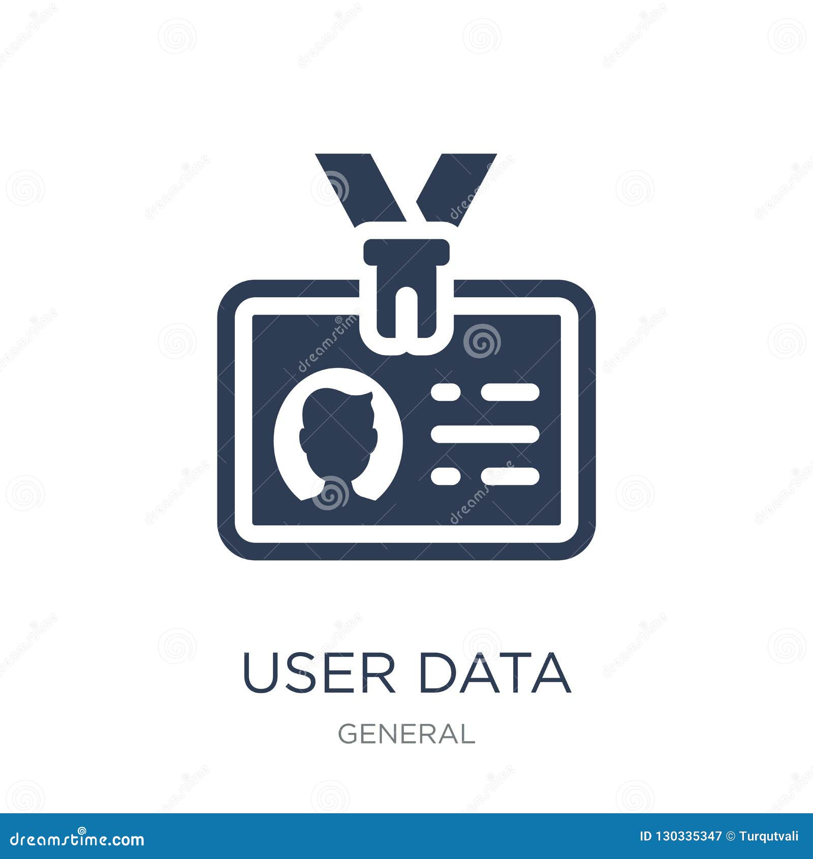 User Data Icon. Trendy Flat Vector User Data Icon on White Background ... User Data Icon. Trendy Flat Vector User Data Icon on White Background ...