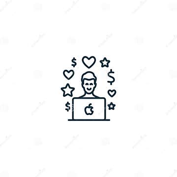 User Expectations Icon. Monochrome Simple User Behavior Icon for ...