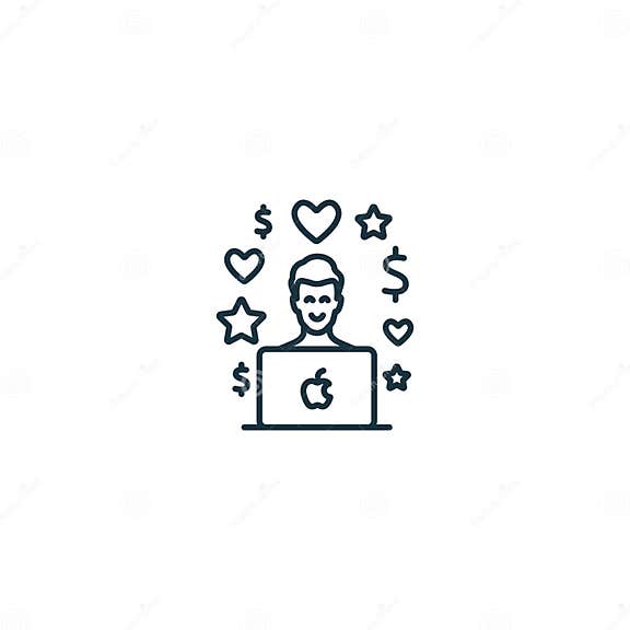 User Expectations Icon. Monochrome Simple User Behavior Icon for ...