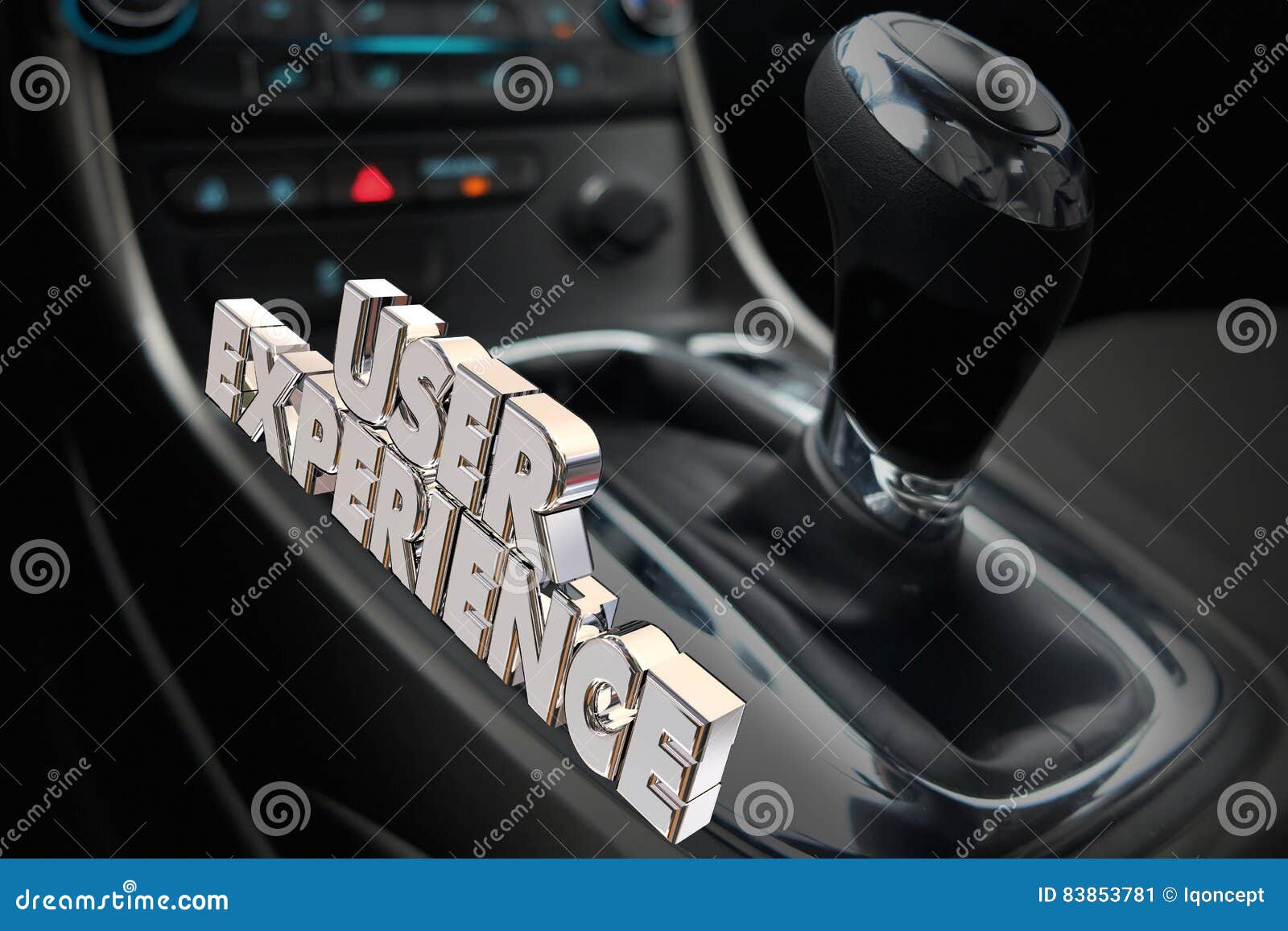 User Experience Automotive Design Interior Car Stock Illustration ...