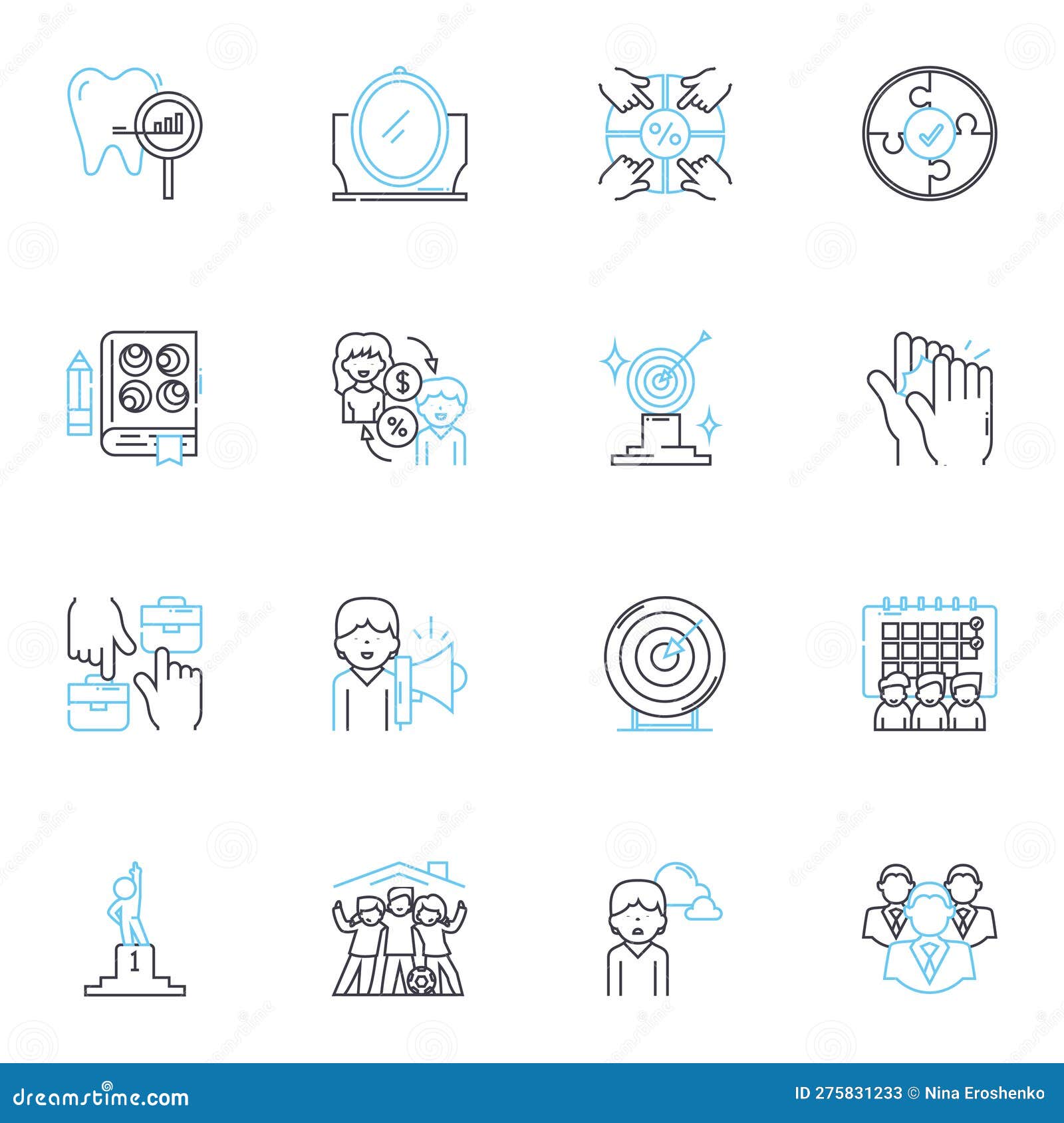 User Conversion Line Icon, Outline Symbol, Vector Illustration, Concept ...