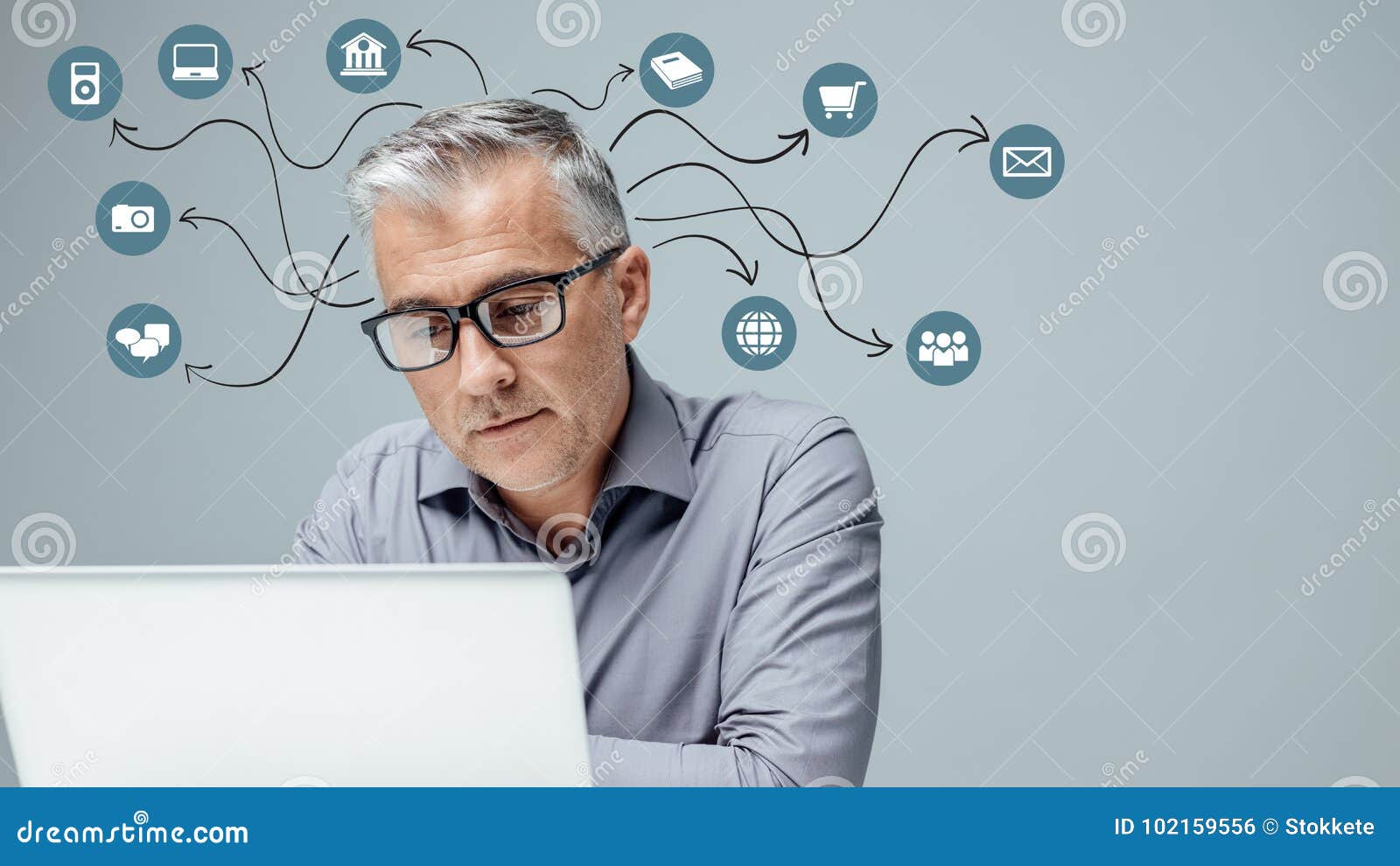 User Experience and Technology Stock Photo - Image of experience ...