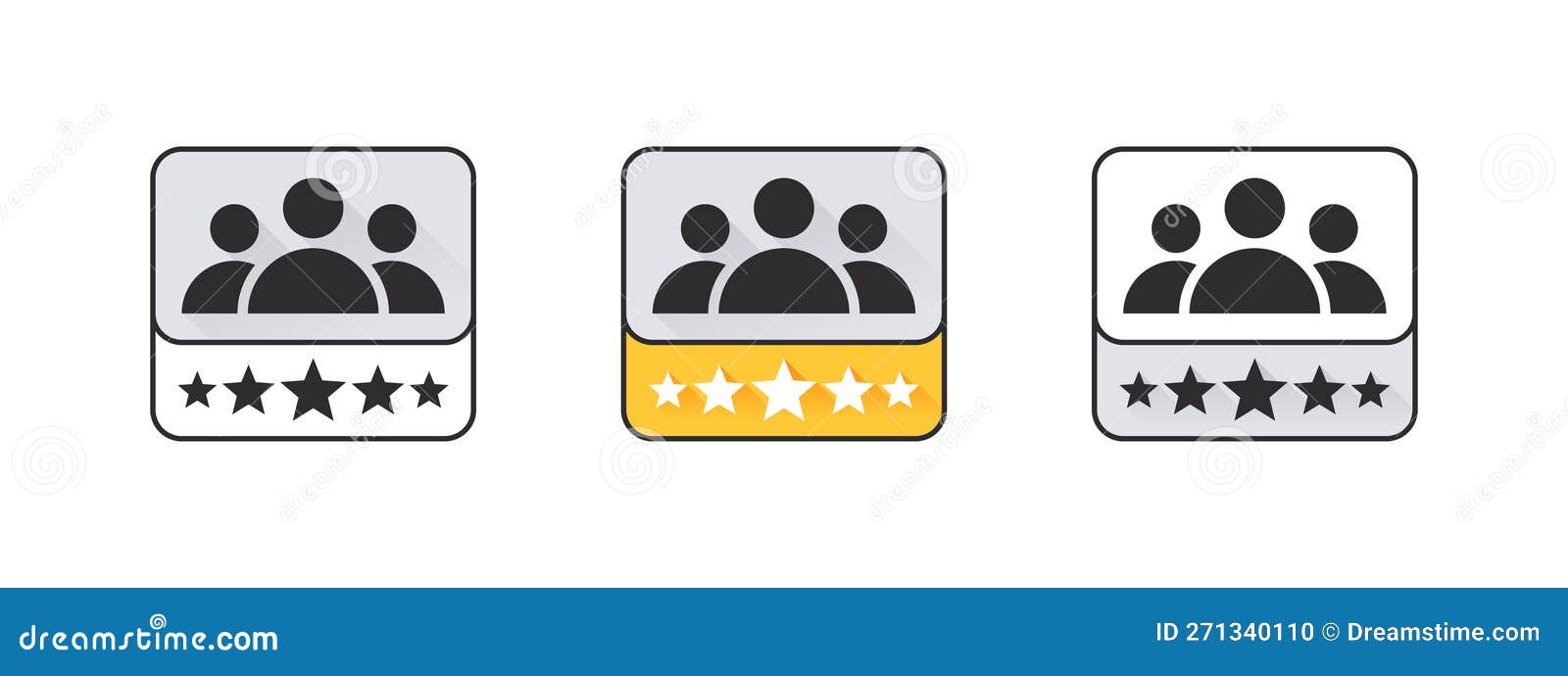 User Feedback Stars. Customer Opinions. Satisfaction and Customer ...
