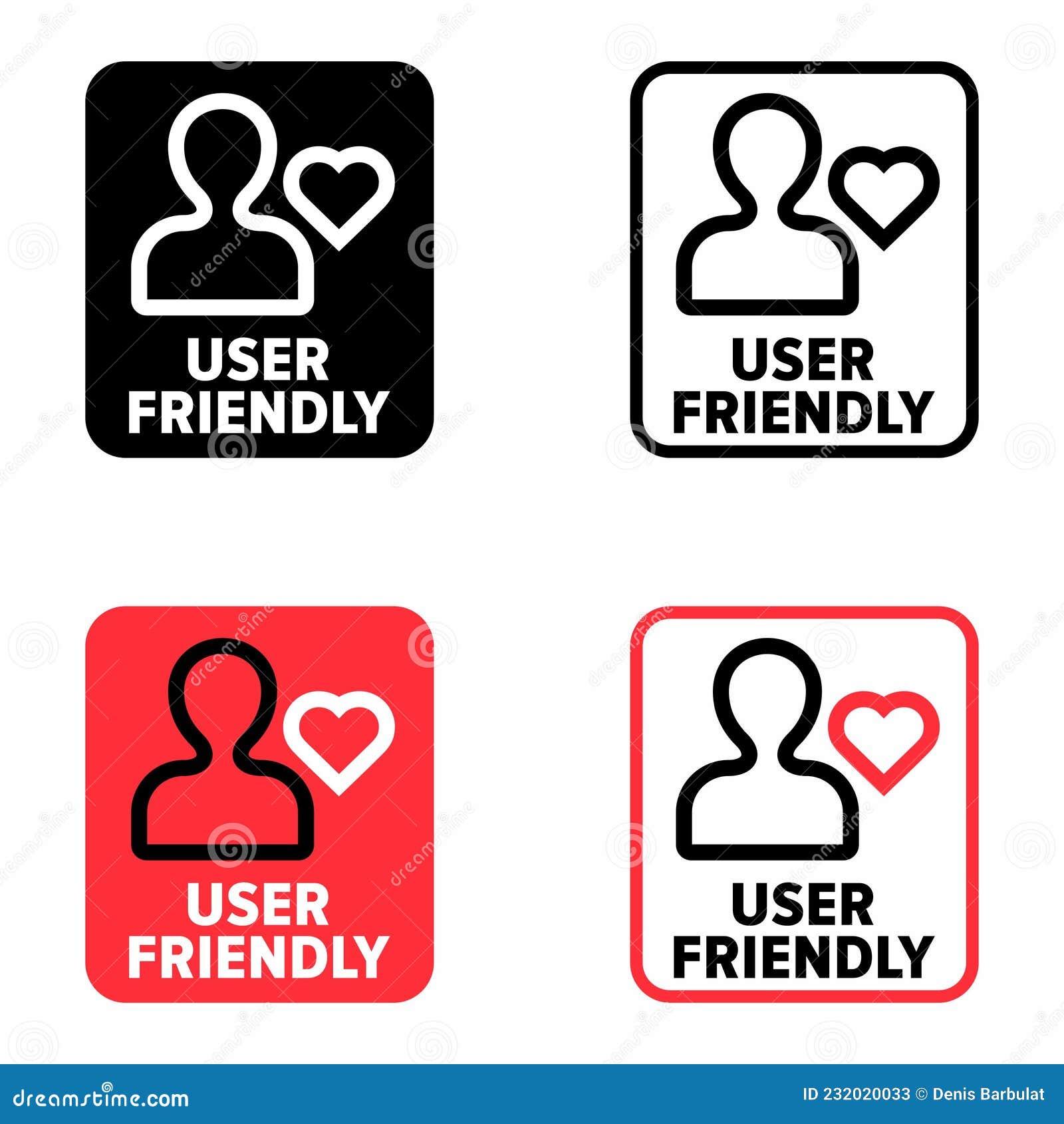 User Friendly Vector Information Sign Stock Vector - Illustration of ...