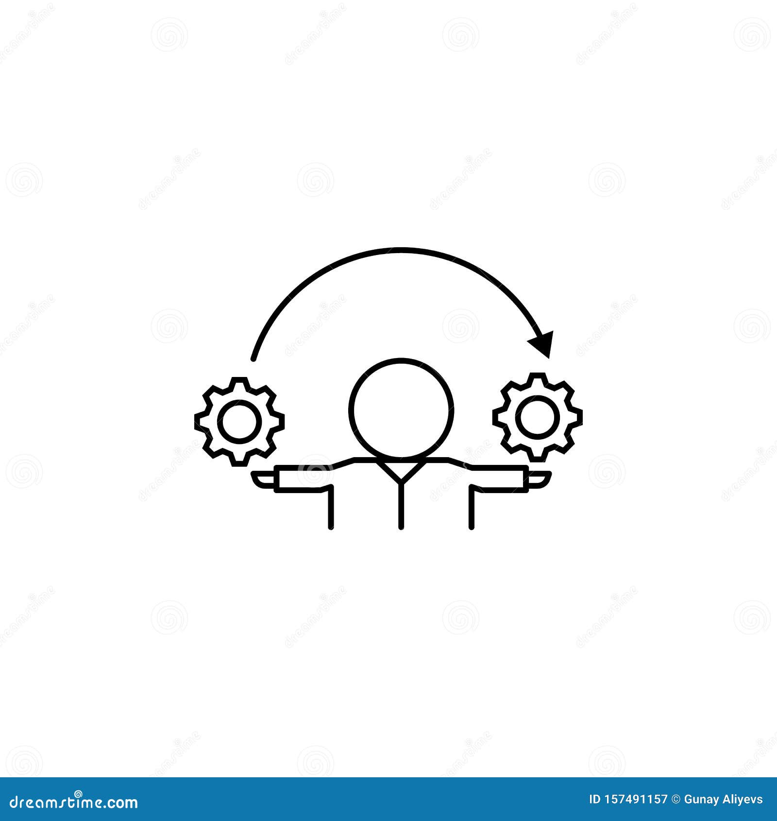 Inventor Icon Vector From Industrial Revolution Collection. Thin Line ...