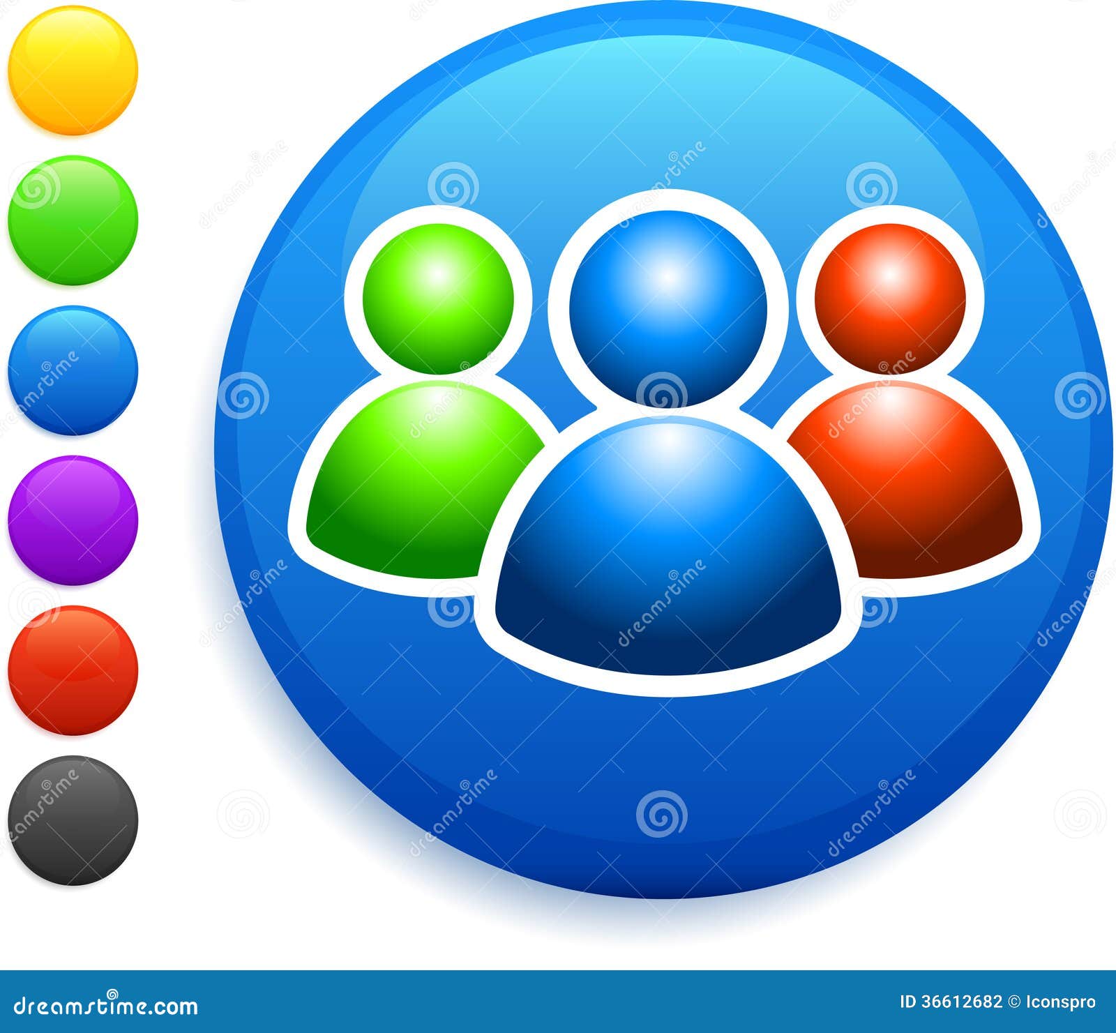 User Group Icon Vector, Line Art Outline Persons Team Silhouette With ...