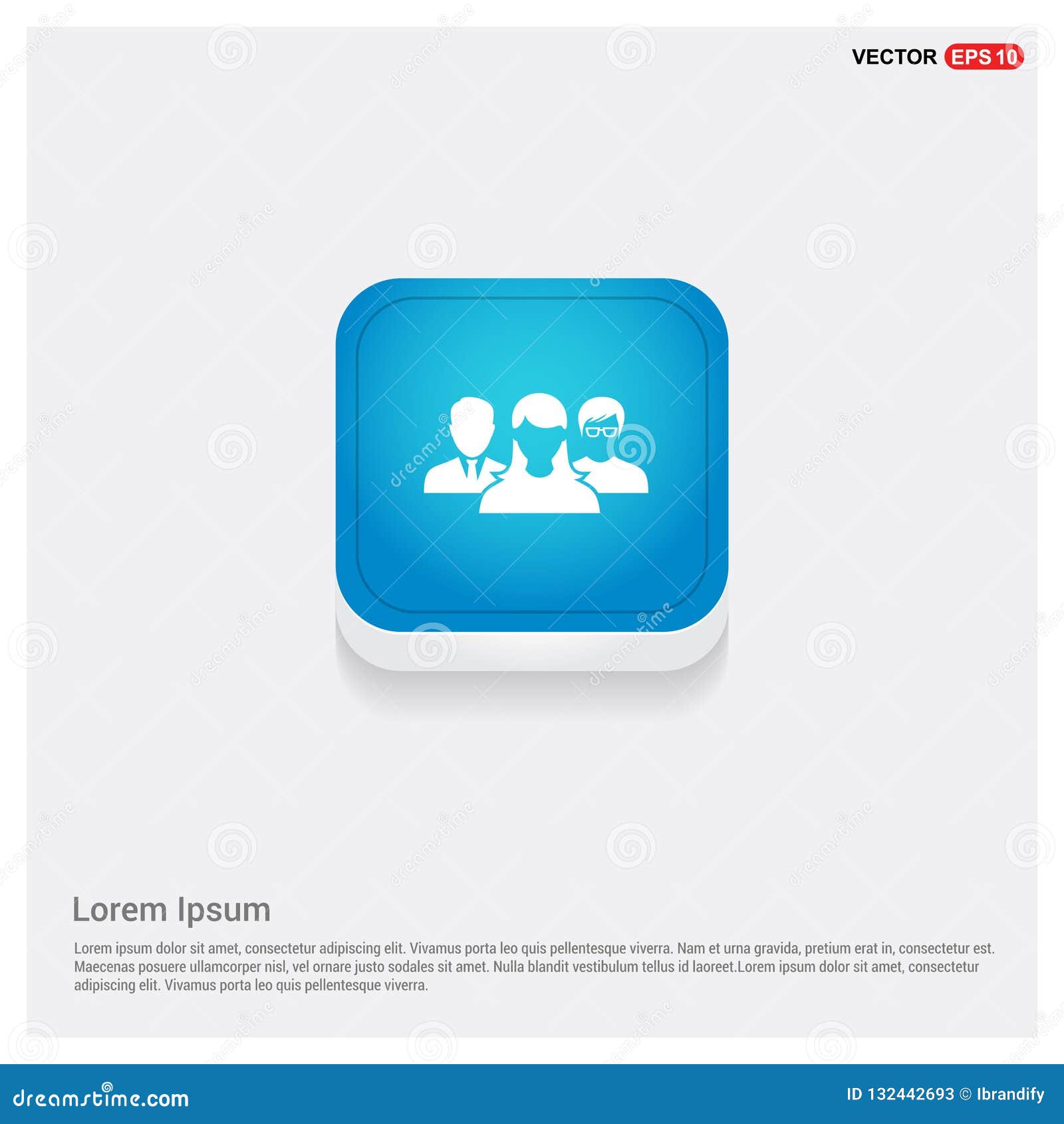 User group icon stock vector. Illustration of humans - 132442693