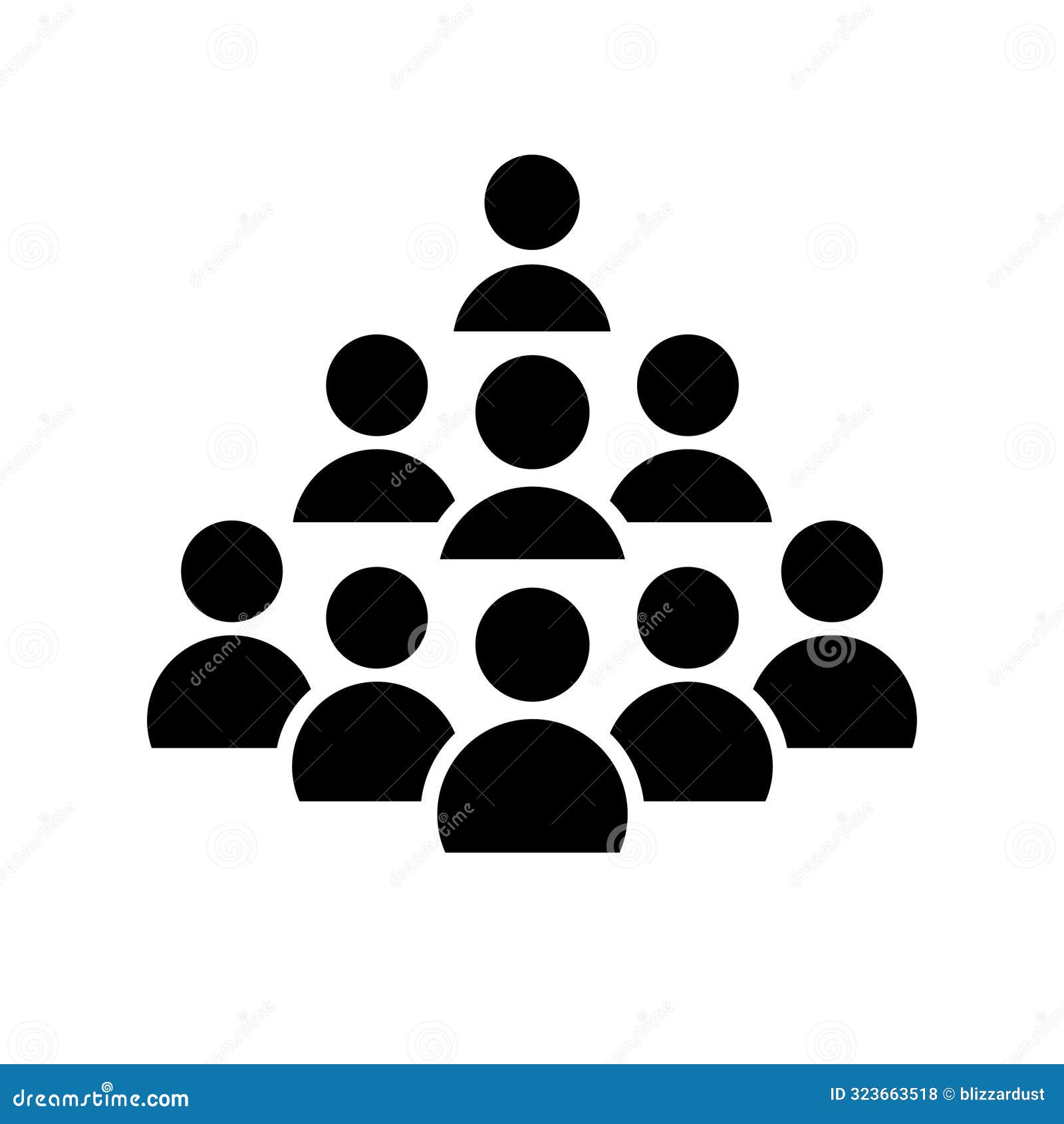 User And Community Black Symbols. Simple Man Silhouette. Profile Labels ...