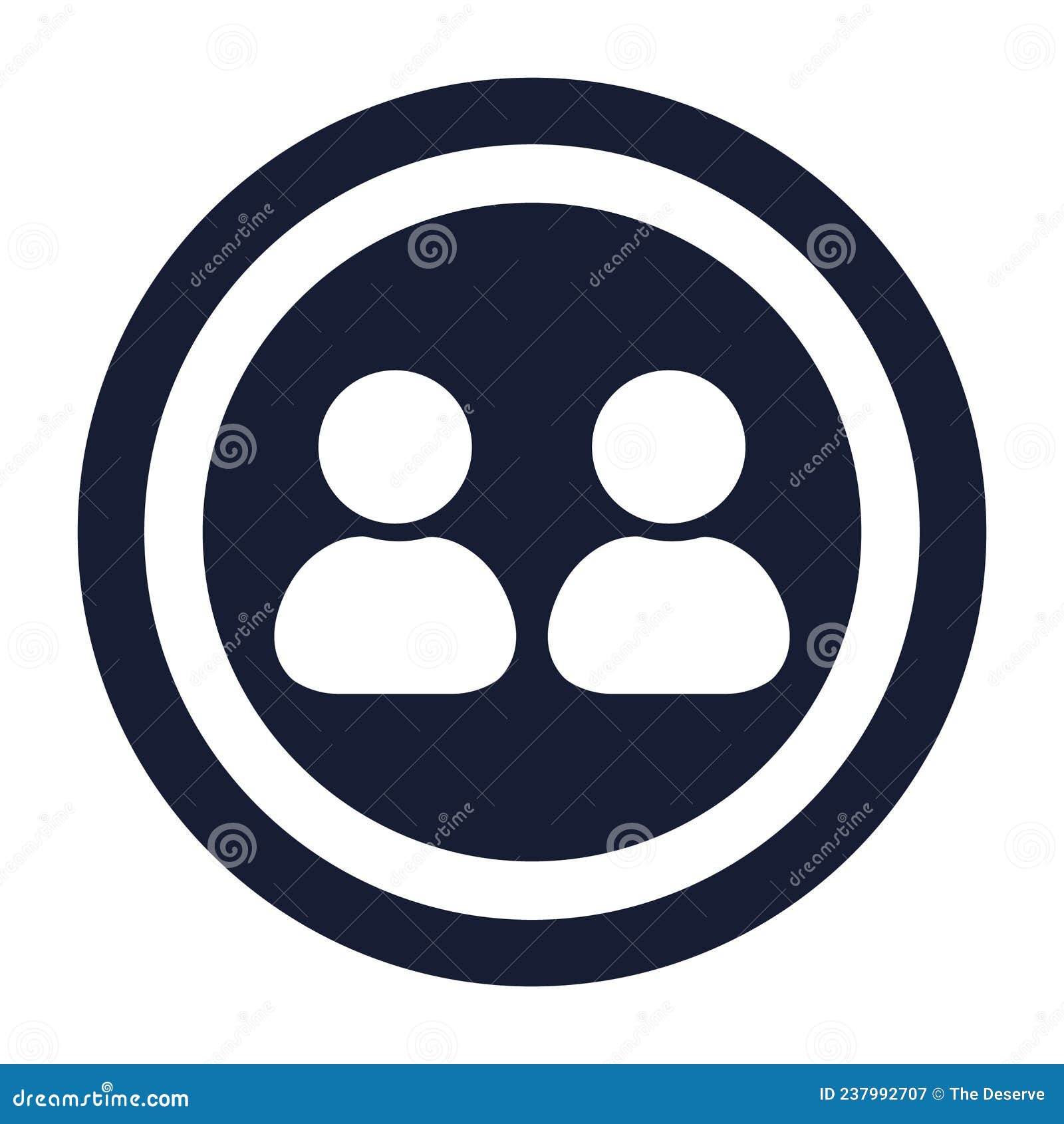 User Group Vector Icon Which is Suitable for Commercial Work and Easily ...