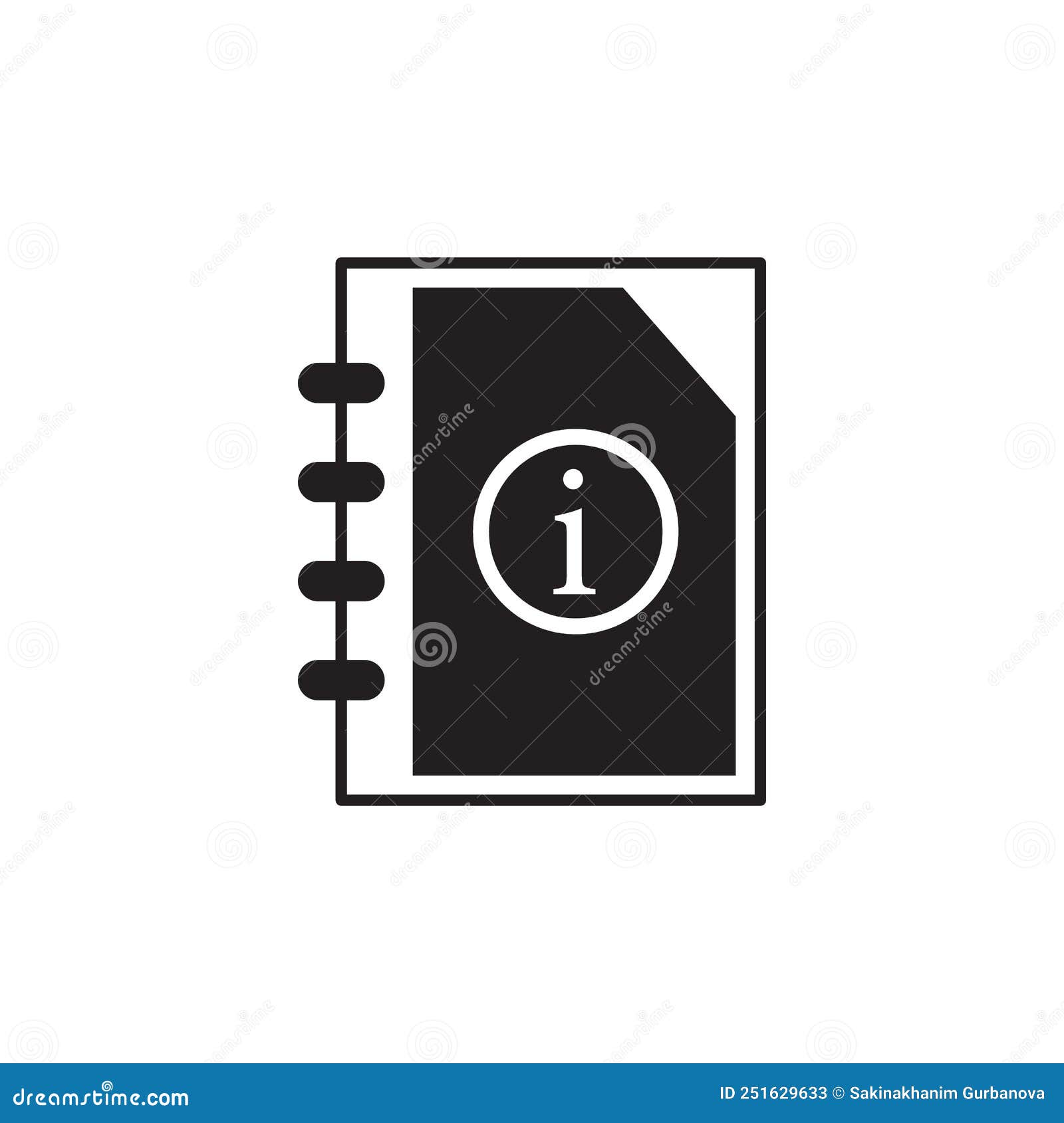 User guide book icon stock vector. Illustration of guide - 251629633