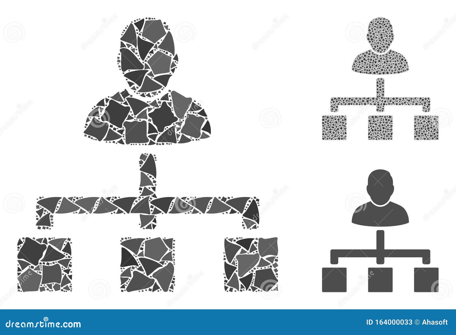 Hierarchy Composition Icon Of Uneven Pieces Stock Photo | CartoonDealer ... Hierarchy Composition Icon Of Uneven Pieces Stock Photo | CartoonDealer ...