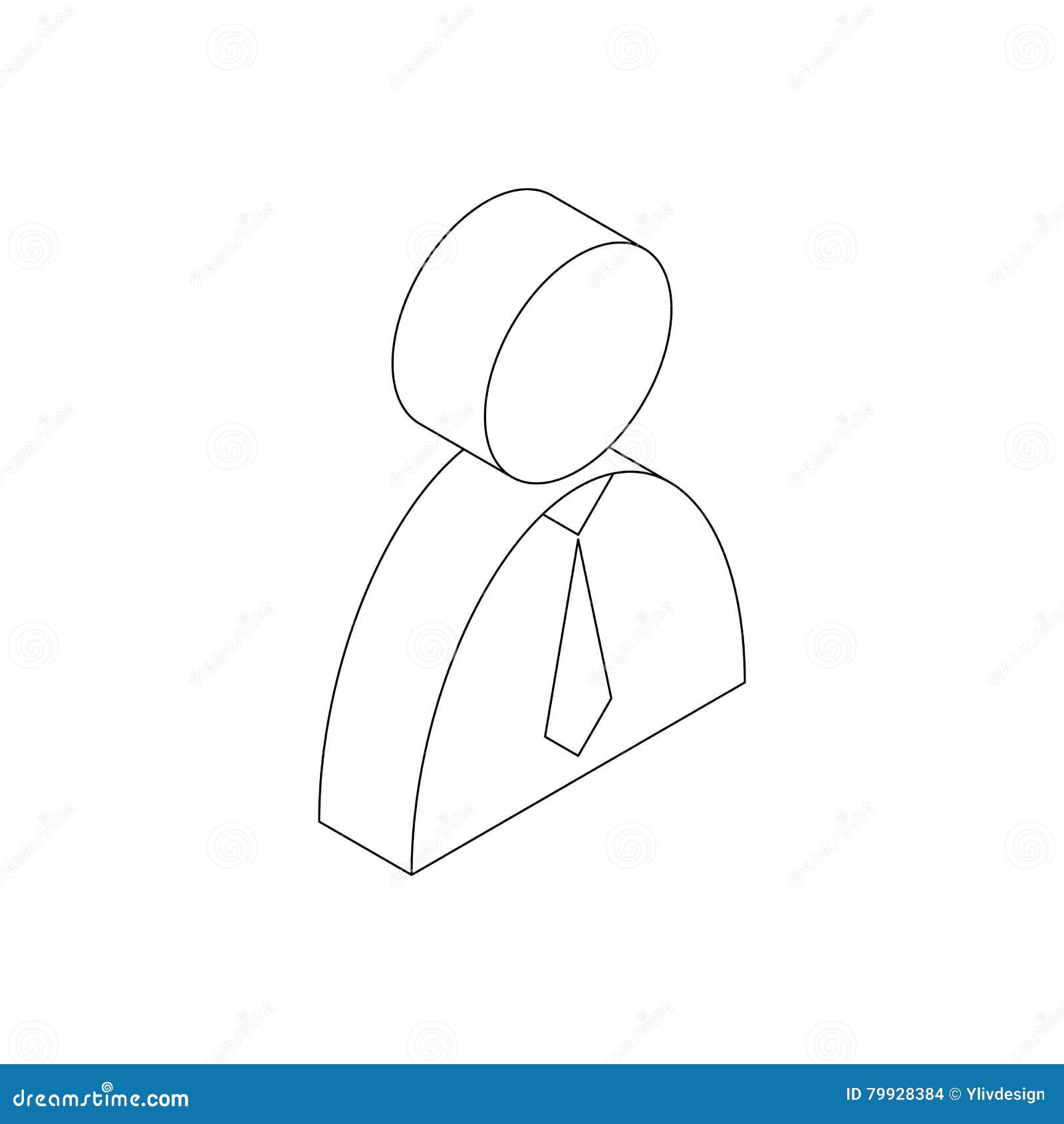 User Icon, Isometric 3d Style Stock Vector - Illustration of element ...