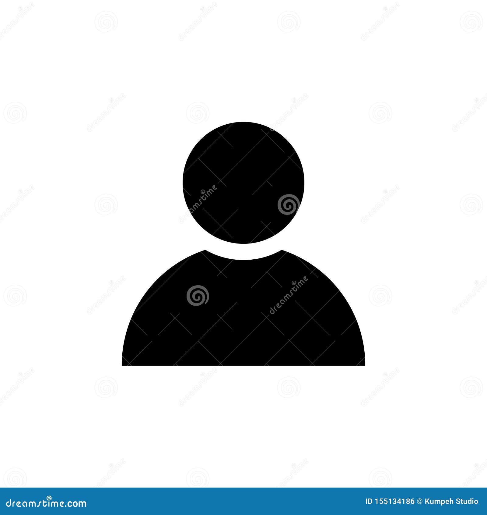 User Icon, Member Login Vector Isolated Stock Vector - Illustration of ...