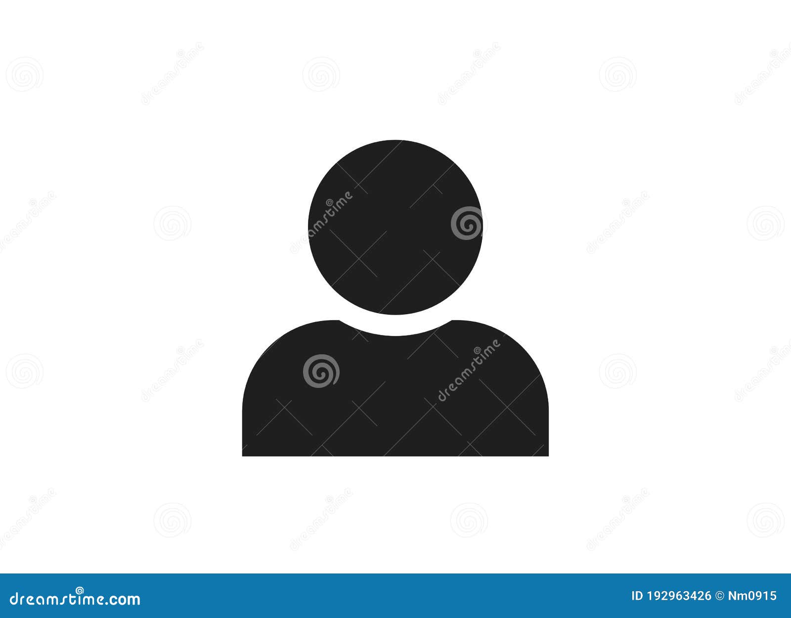 User Icon. Person Profile Symbol. Sign for Web Design Stock Vector ...