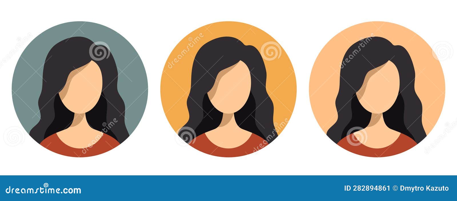 User Icon Set. Avatar Set. Vector Set Of Colored Userpics ...