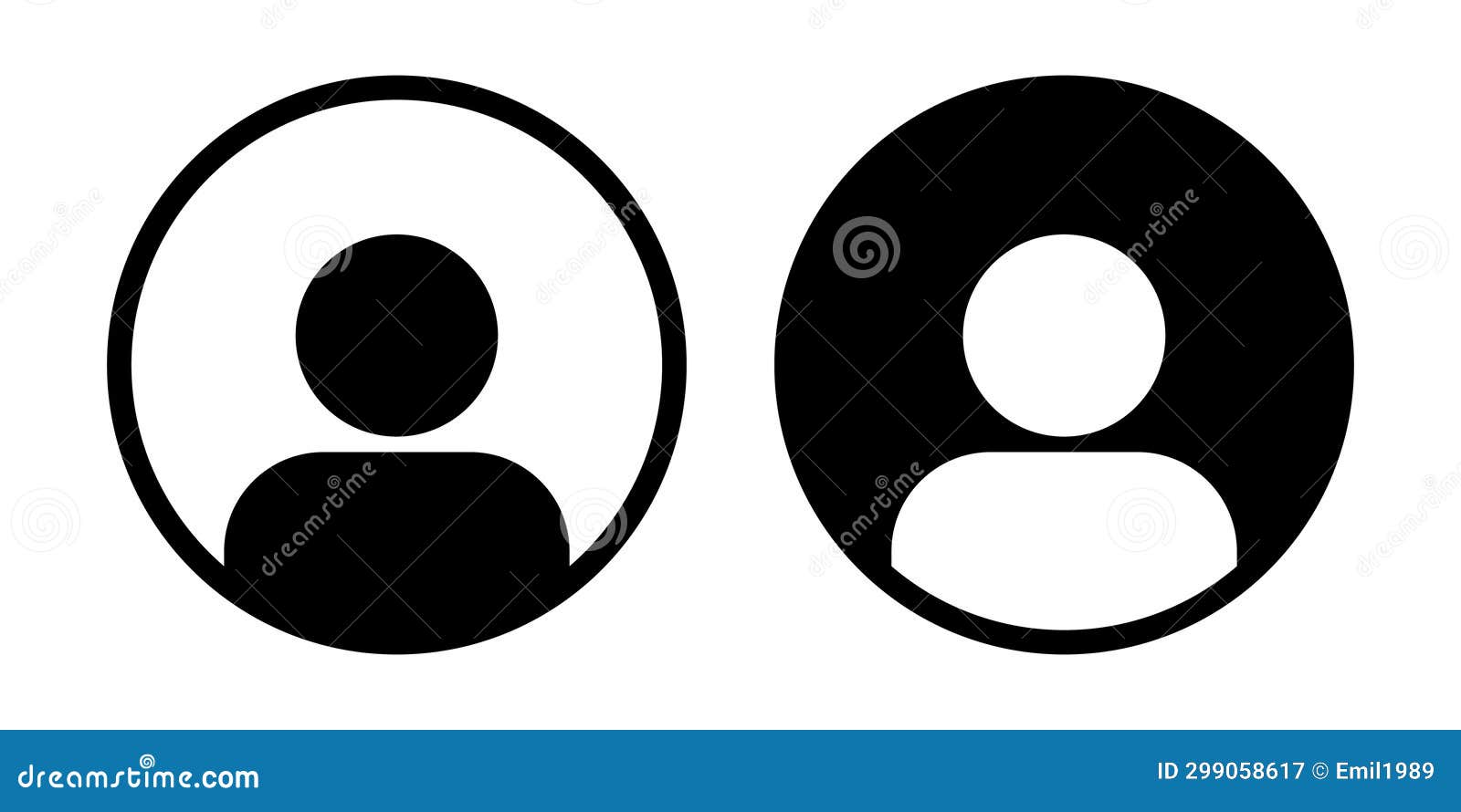 User Icon Symbol Simple Desig. Stock Illustration - Illustration of ...
