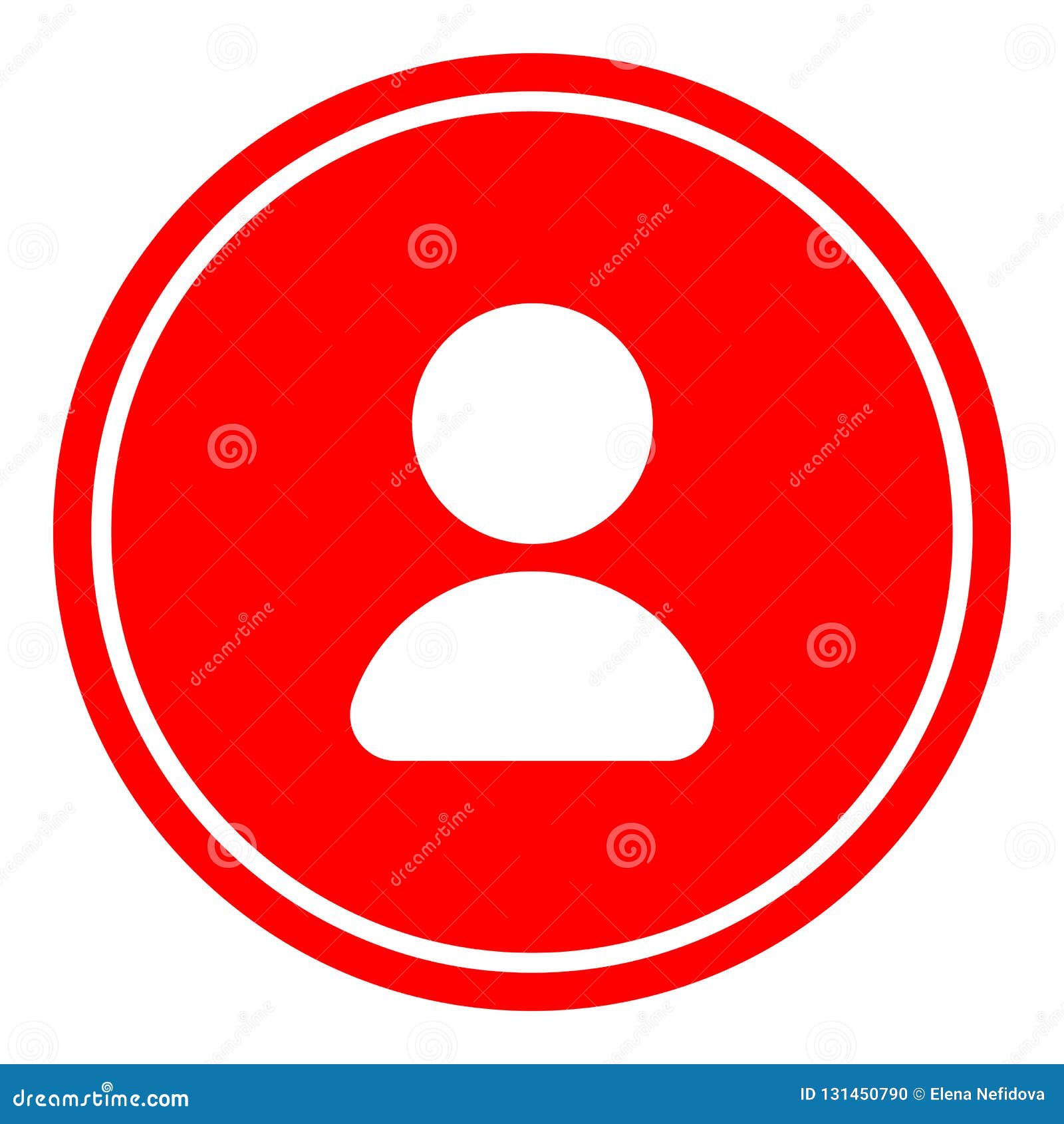 User Icon Red