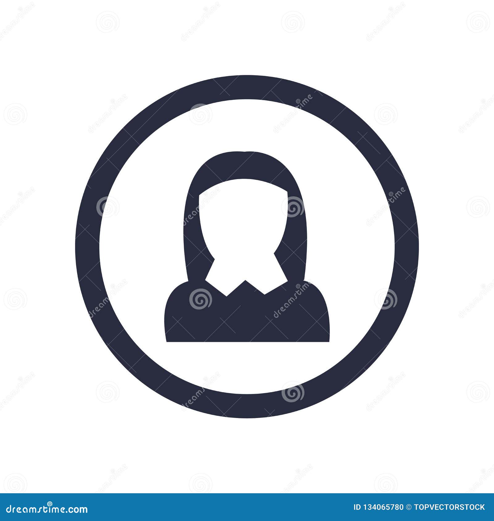 User Icon Vector Sign and Symbol Isolated on White Background, User ...