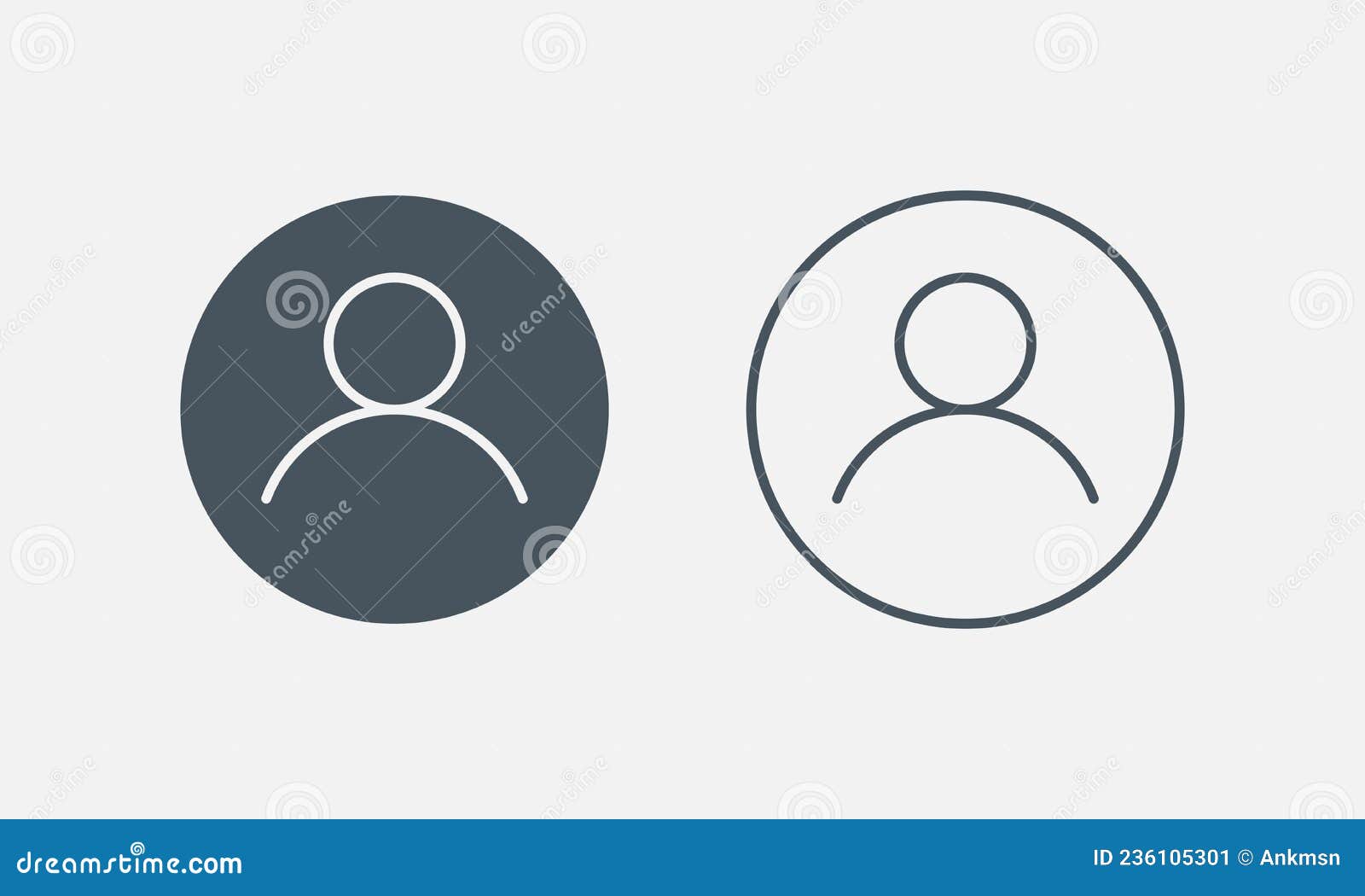 User Icon Vector. People Head Avatar Illustration Stock Vector ...