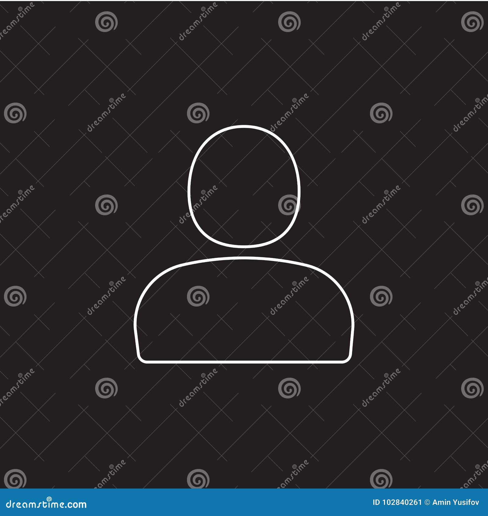 User Icon Vector, Profile Solid Logo Illustration, Pictogram Iso Stock ...