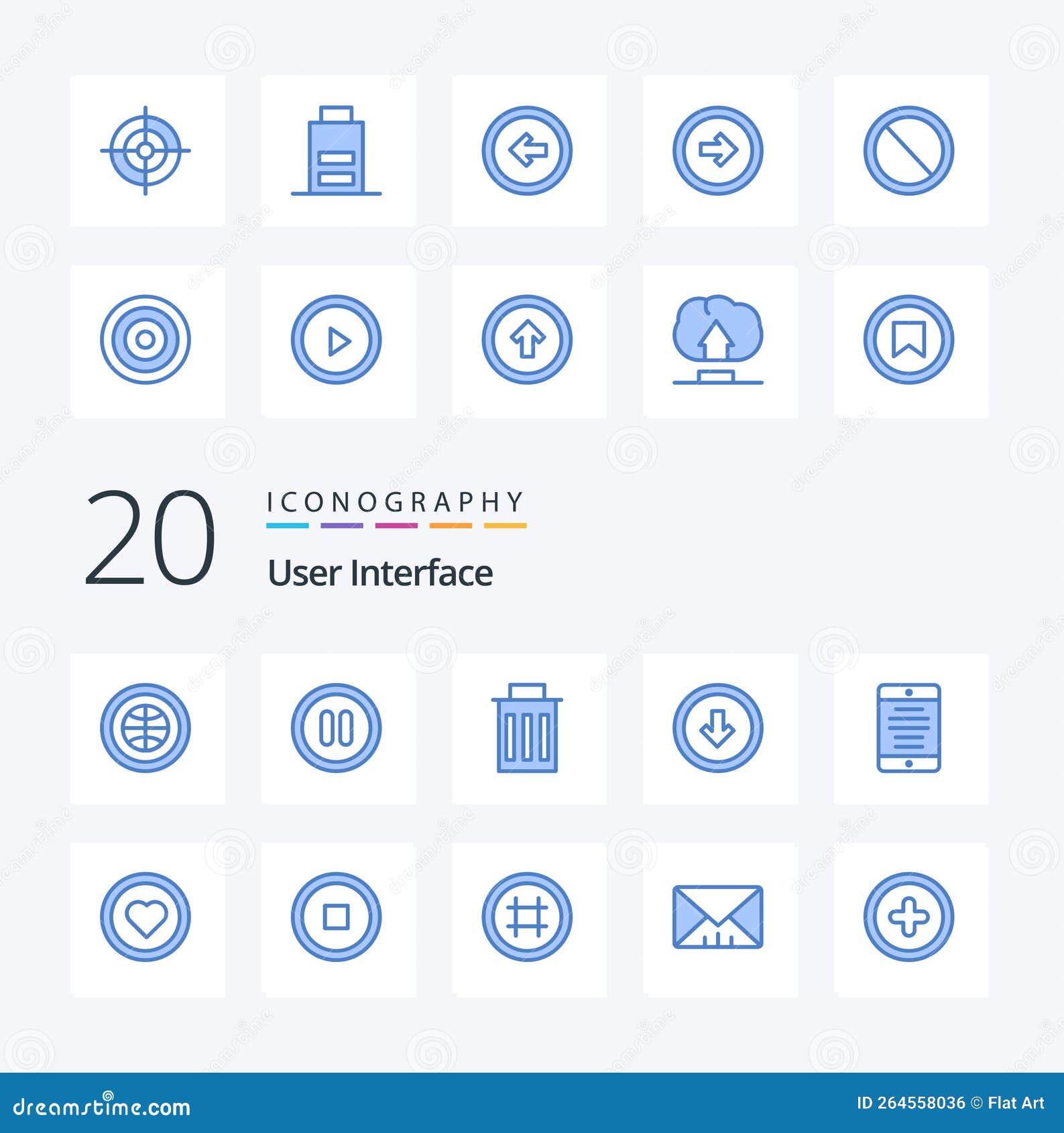 20 User Interface Blue Color Icon Pack Like Interface User Interface ...