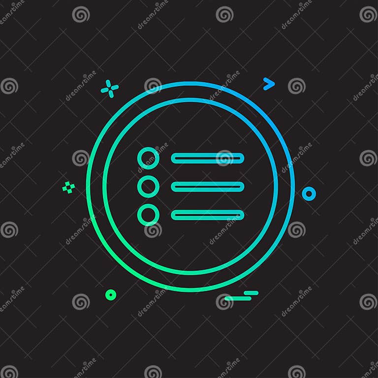 User Interface Button Icon Design Vector Stock Vector - Illustration of ...