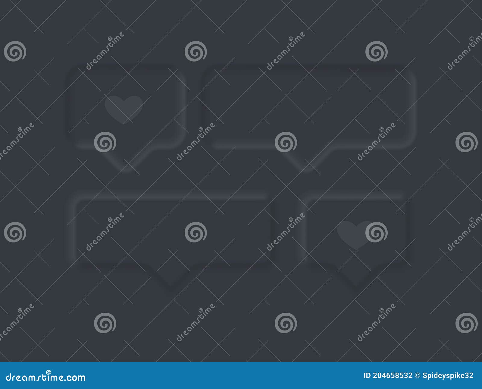 User Interface Elements for Mobile App. Notification Symbol Set Stock ...