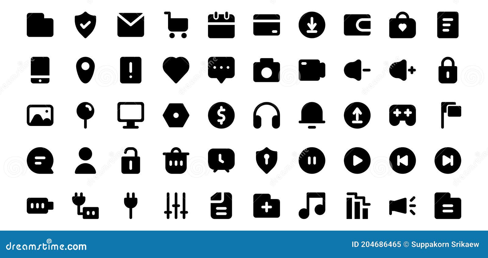 User Interface Glyph Icon Created Base on Pixel Perfact Stock ...