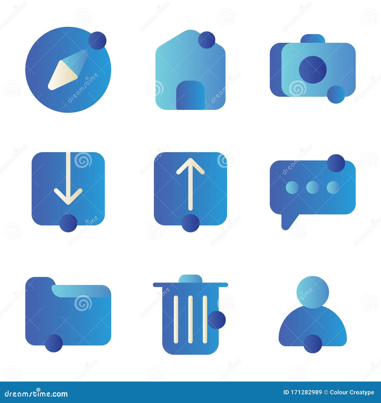 User Interface Icon Including Compass, User Interface, Ui, Map, Home, User, Interface, Camera ...