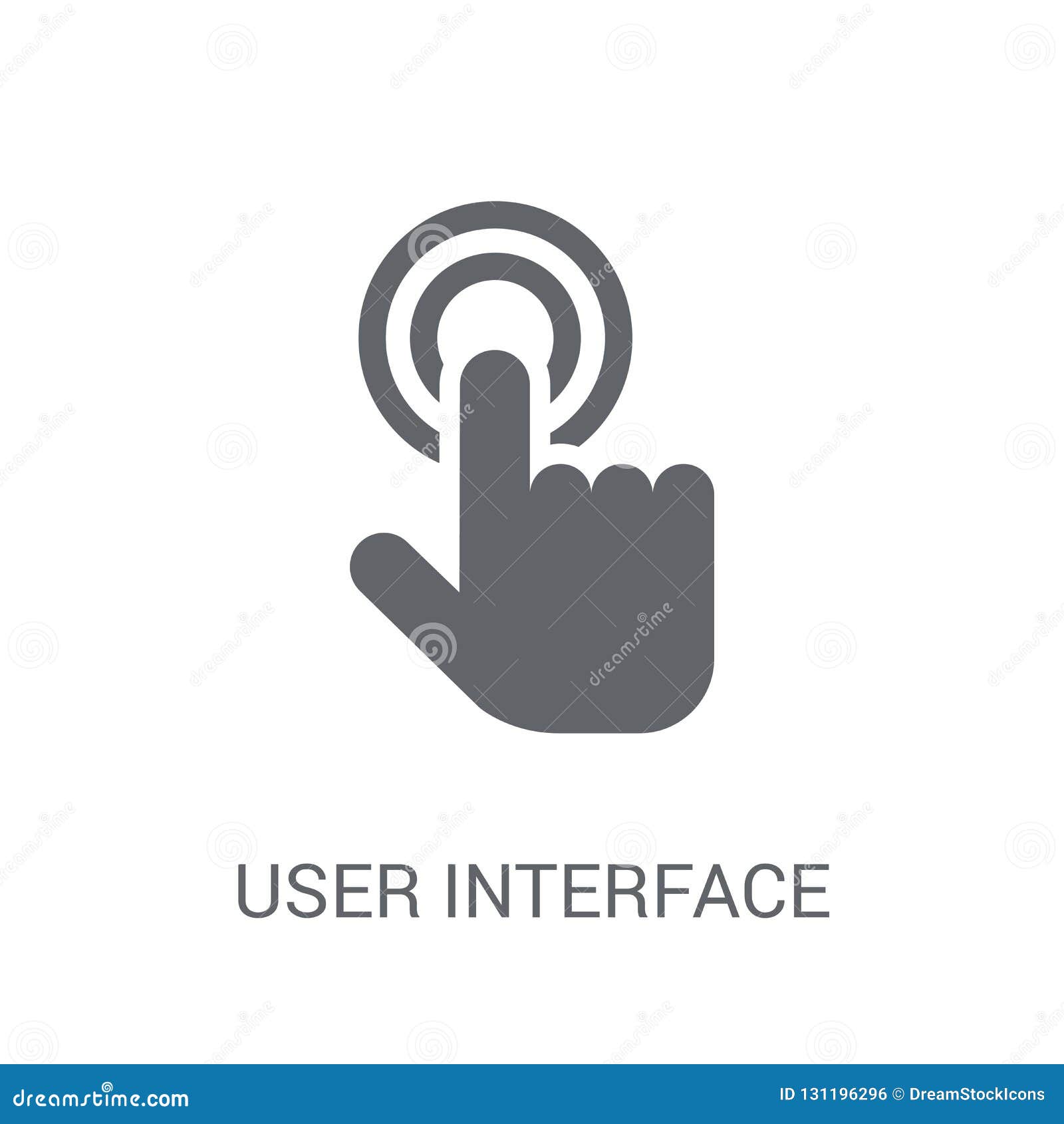 User Interface Icon. Trendy User Interface Logo Concept on White Stock ... User Interface Icon. Trendy User Interface Logo Concept on White Stock ...