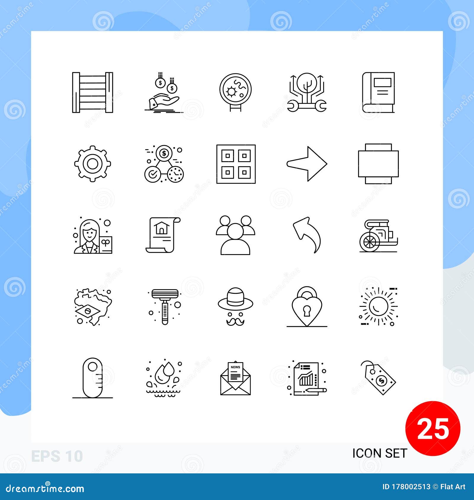 Bacteria Growth Stages. Bacterium In Petri Dishes. Vector ...