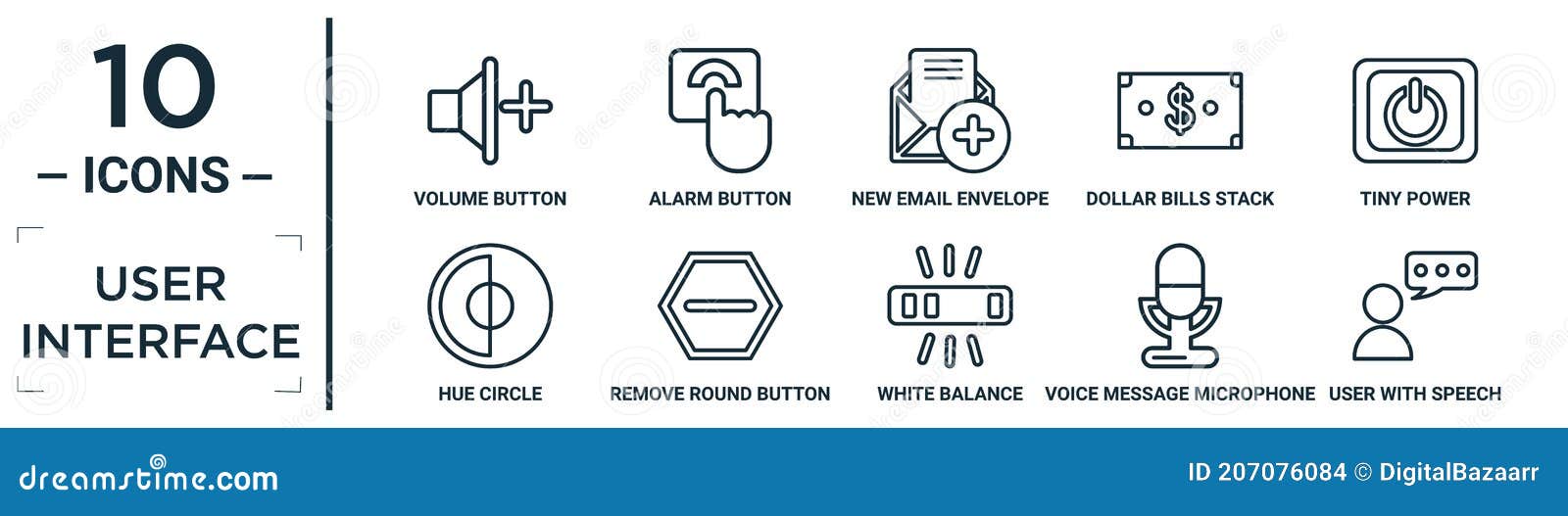 With Envelope Power Strip Attaches The Cartoon Table Vector ...