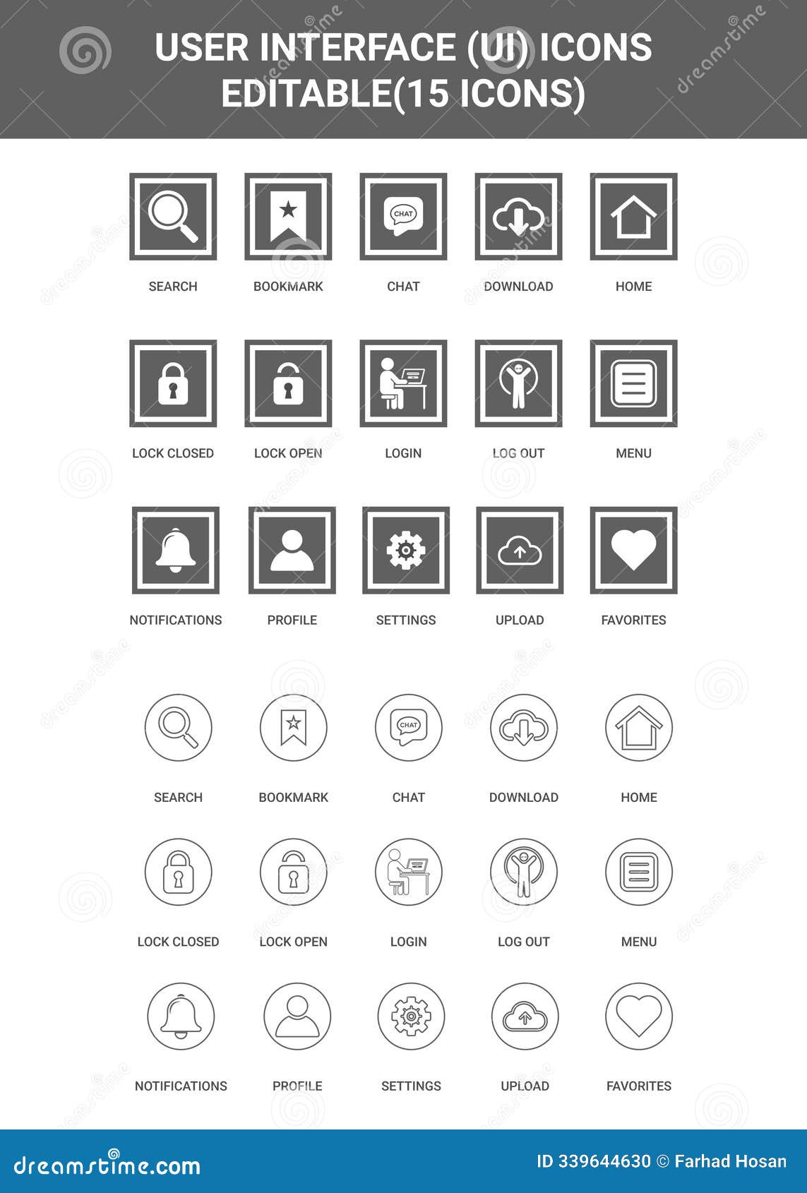 Lock Open And Lock Closed Icons Set. Security Symbol. Vector ... Lock Open And Lock Closed Icons Set. Security Symbol. Vector ...