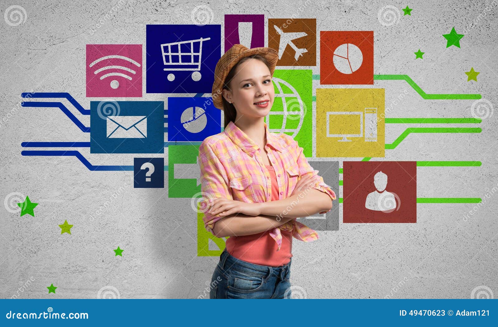 User interface stock image. Image of application, icon - 49470623