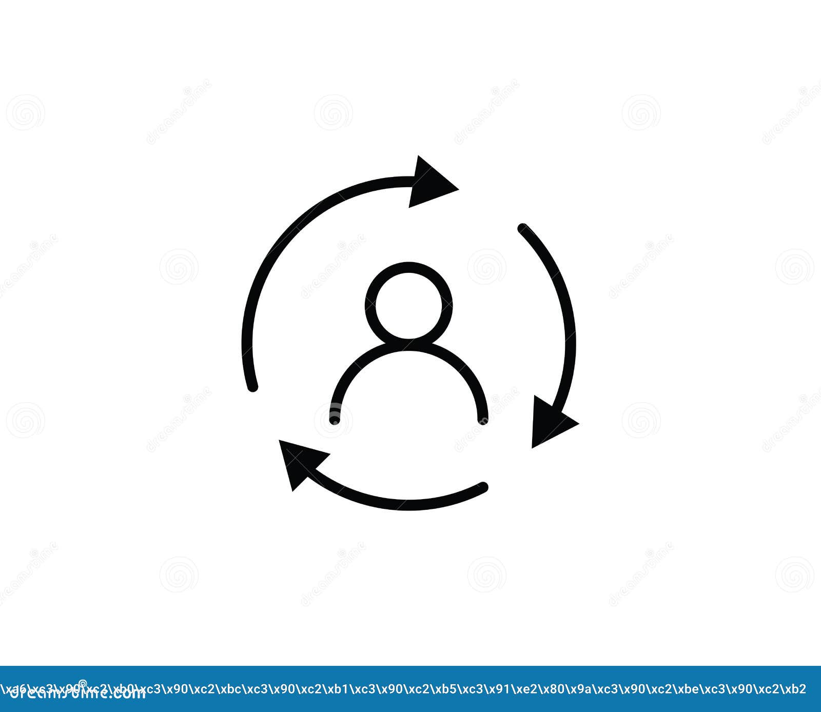 User line icon stock illustration. Illustration of user - 184501992