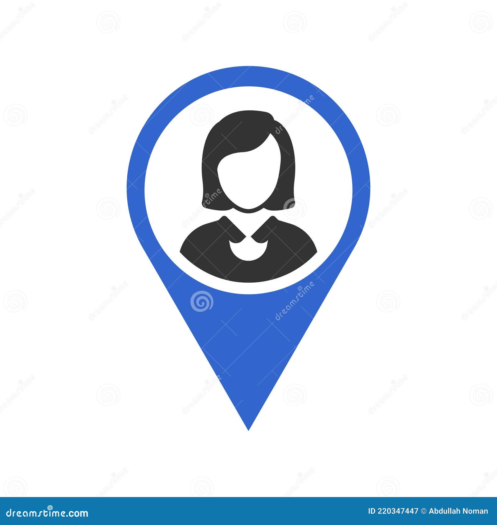 User location icon design stock vector. Illustration of communication ...