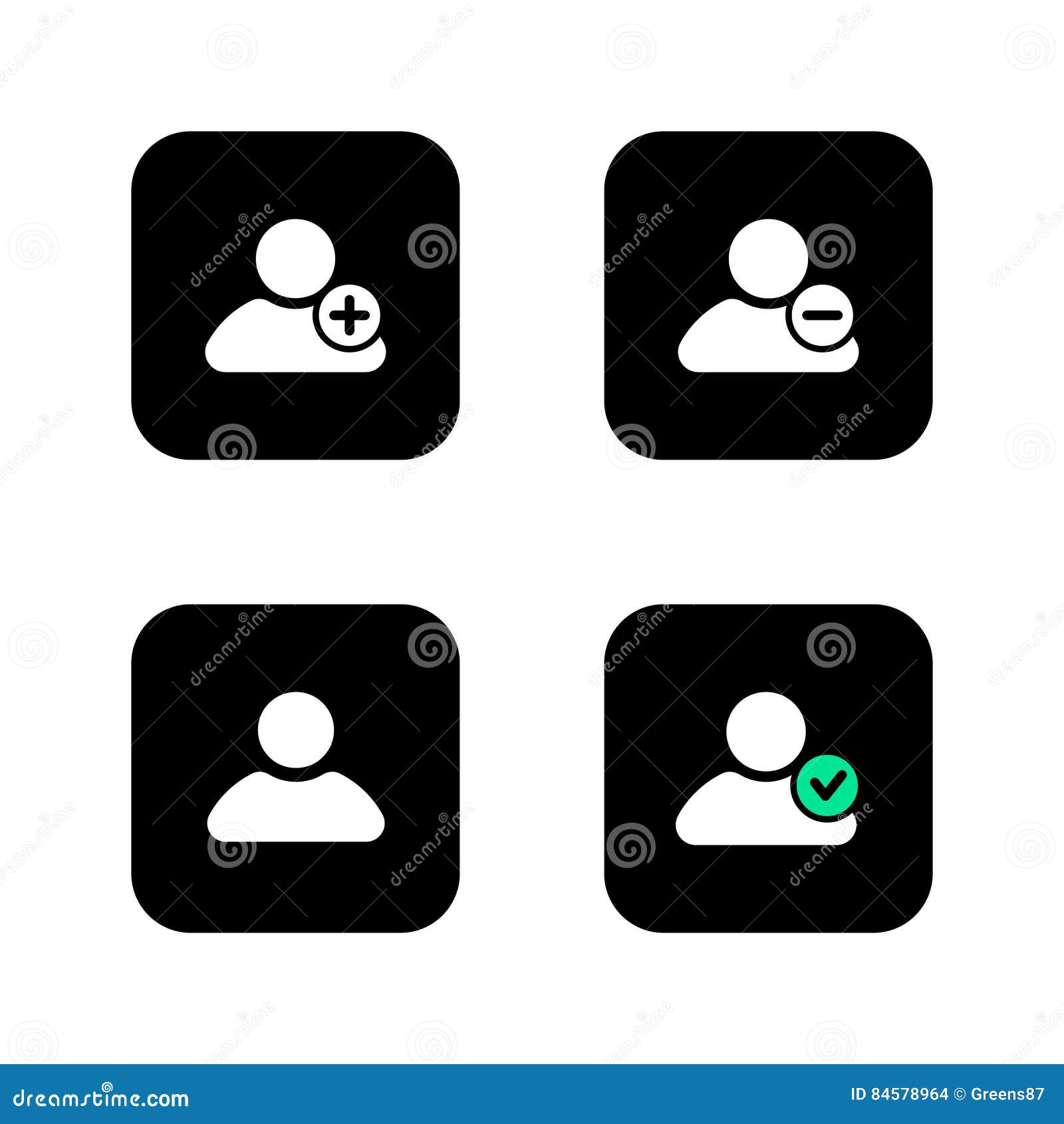 User login icon. stock vector. Illustration of group - 84578964