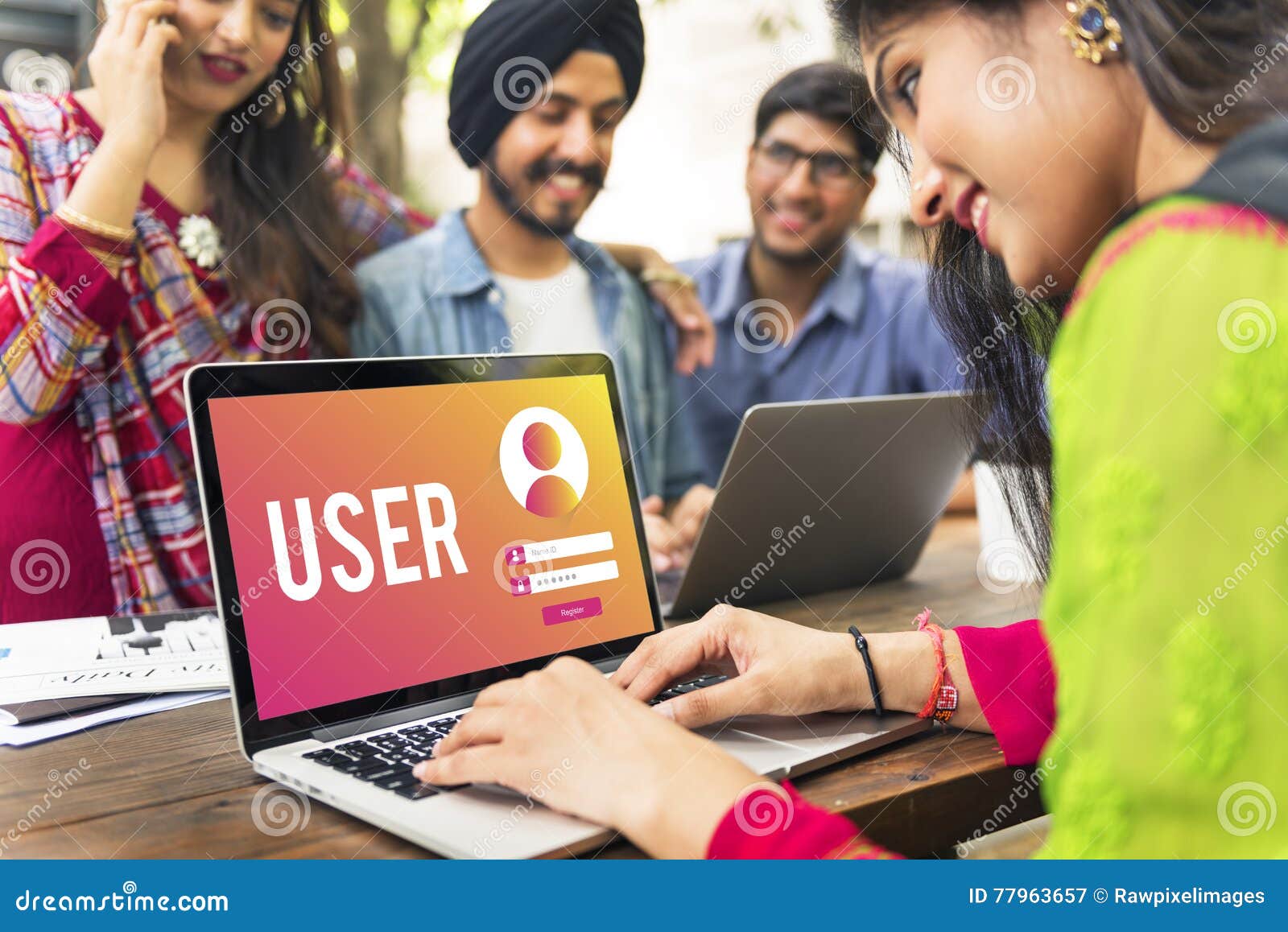 User Login Name Password Concept Stock Image - Image of bonding, online ...