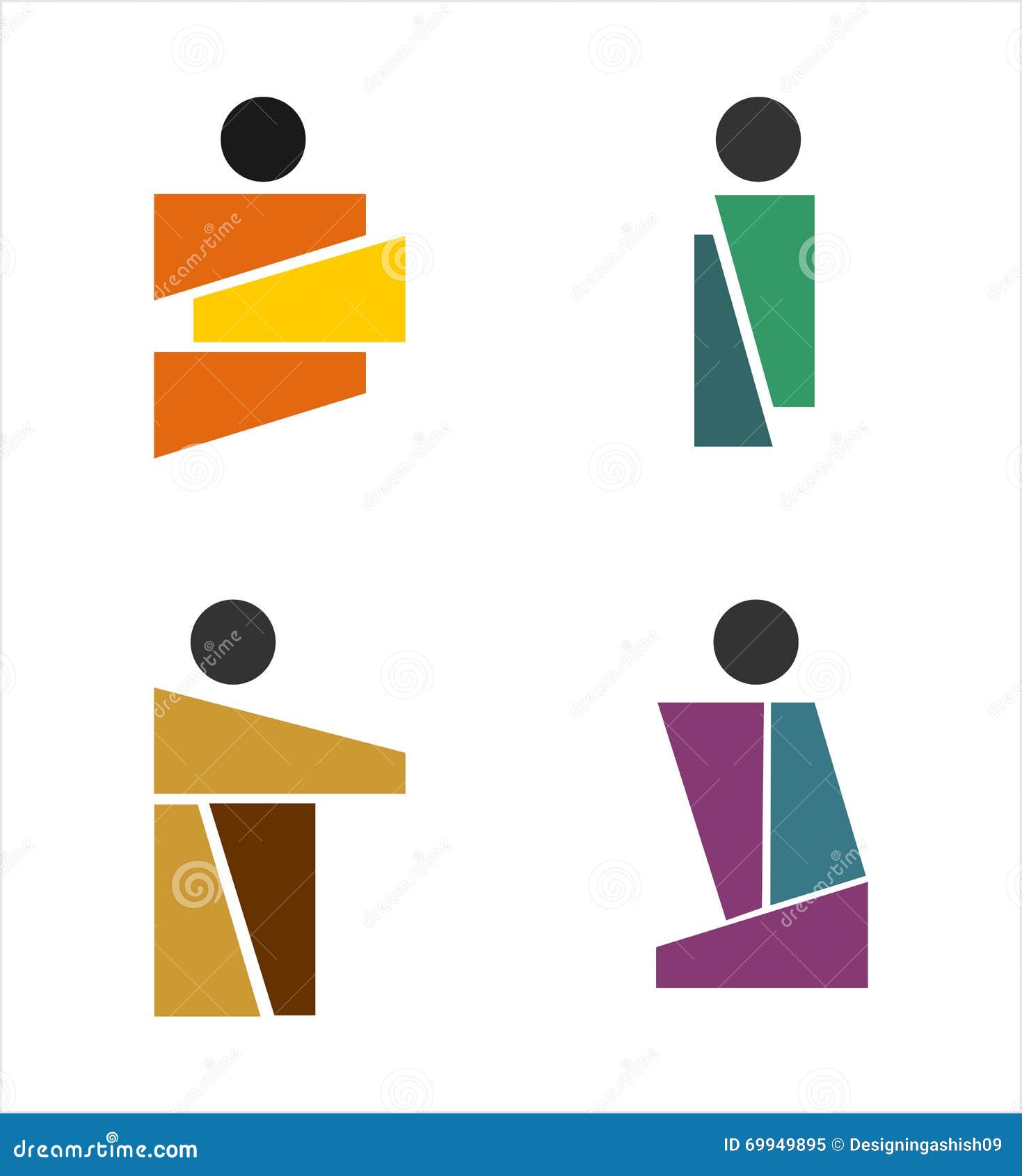 User Logos Style stock vector. Illustration of human - 69949895