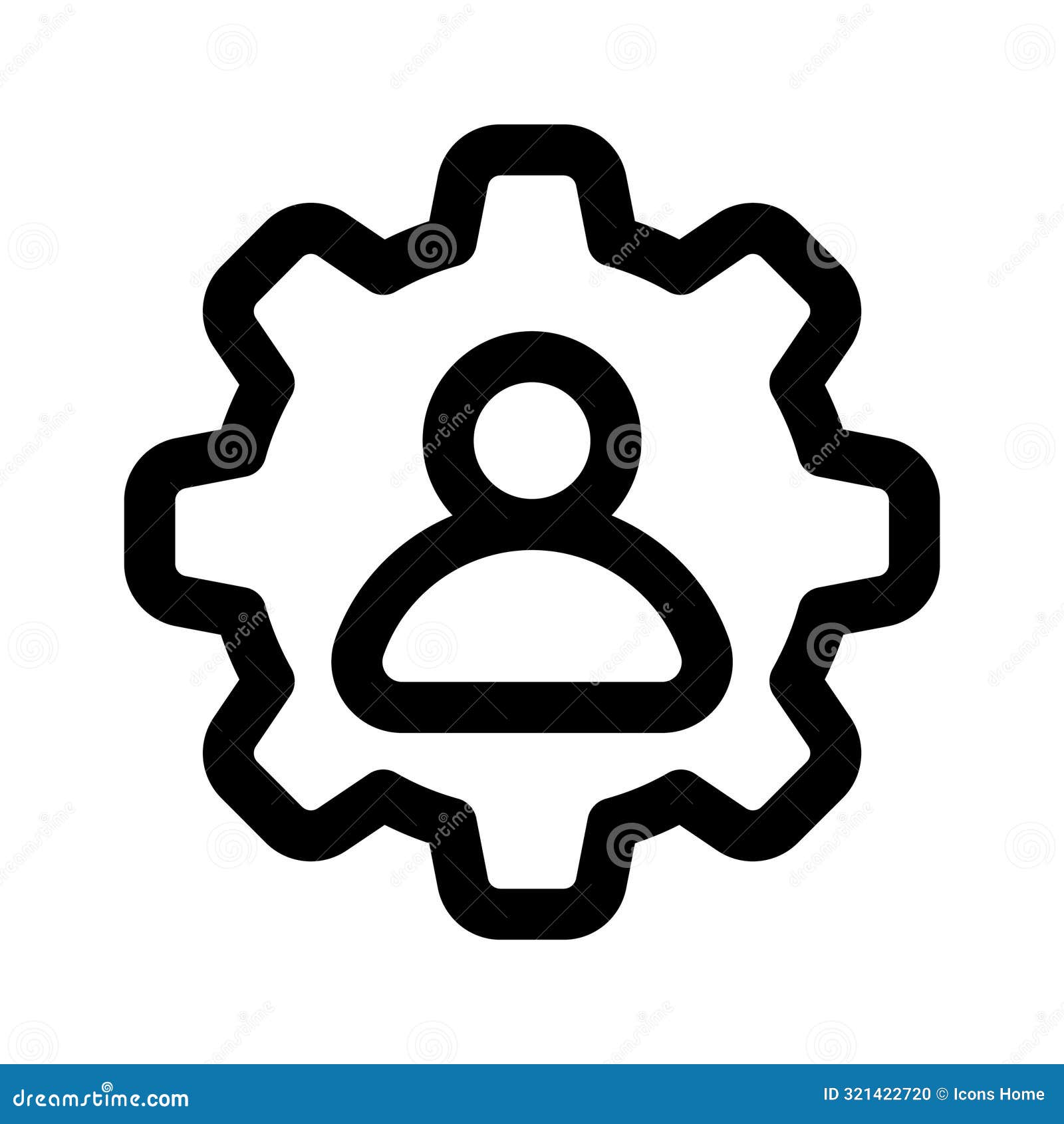 User Management Icon Design, Isolated on White Background Stock Vector ...
