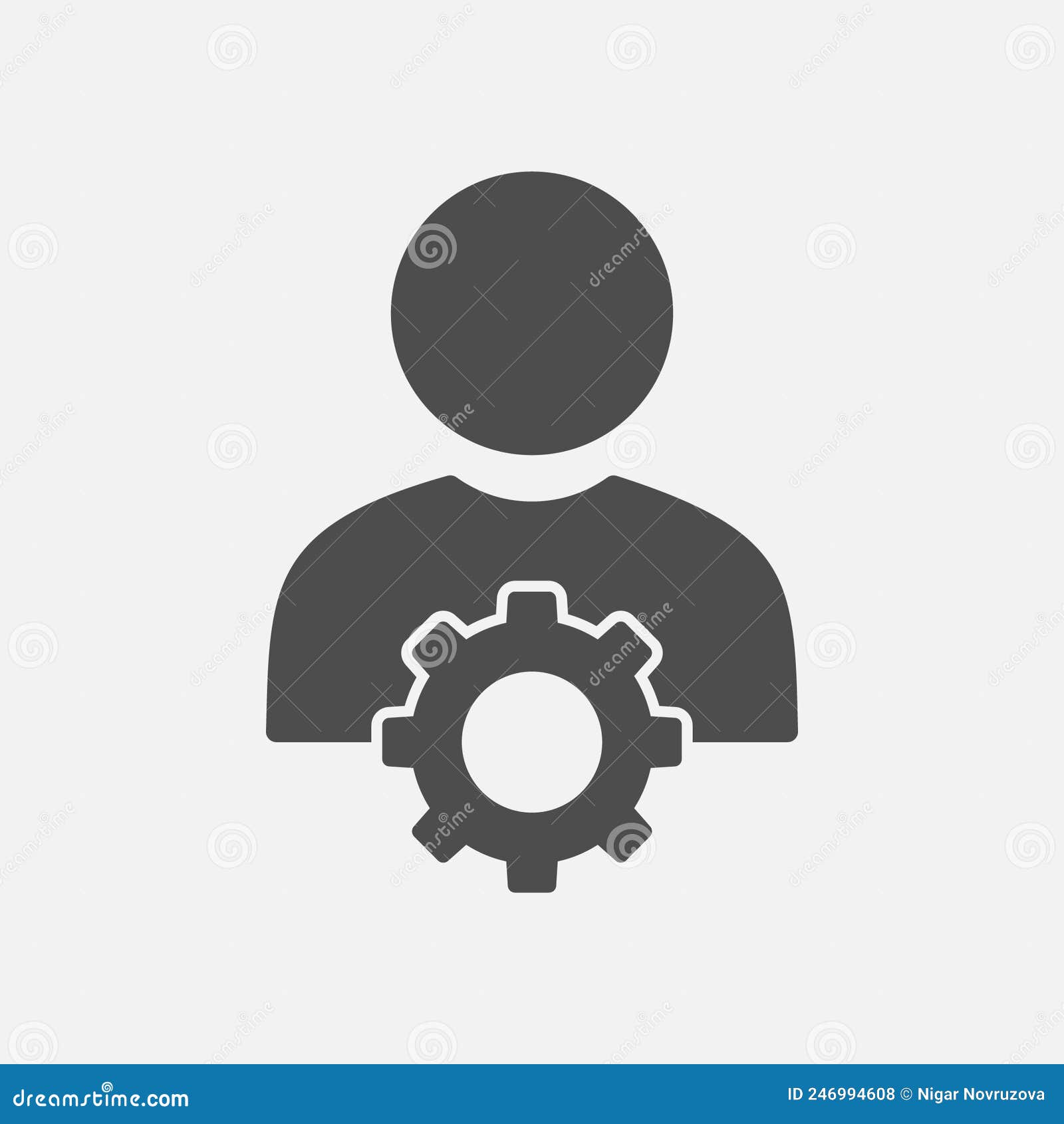 User Management Vector Icon. Isolated Management Icon Vector Design ...