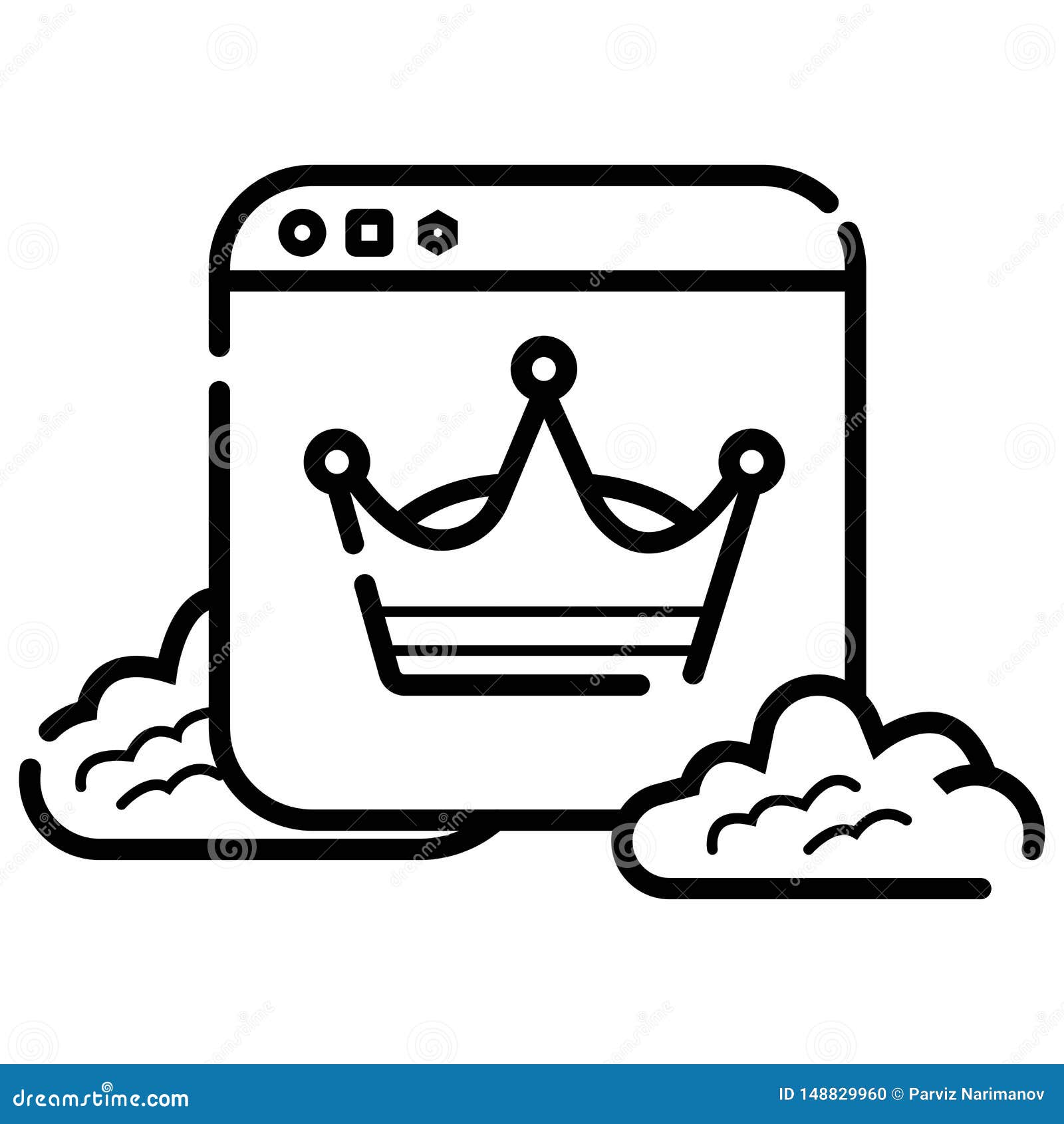 User online status icon stock illustration. Illustration of contact ...