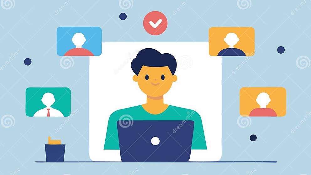 User Persona Creation Illustrating a Consultant Creating User Personas ...