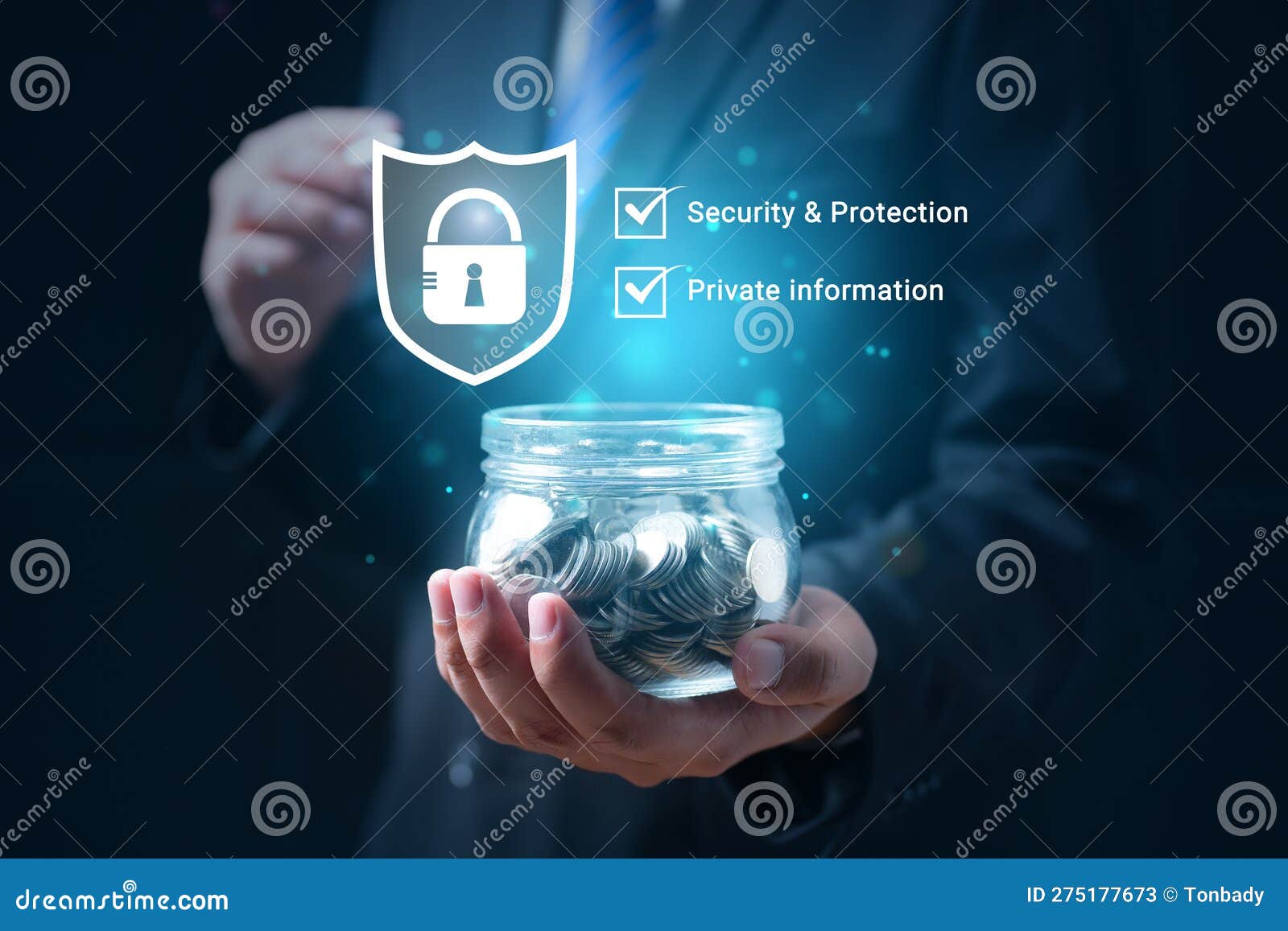 User with Privacy Security and Encryption, Cybersecurity Concept Stock ...