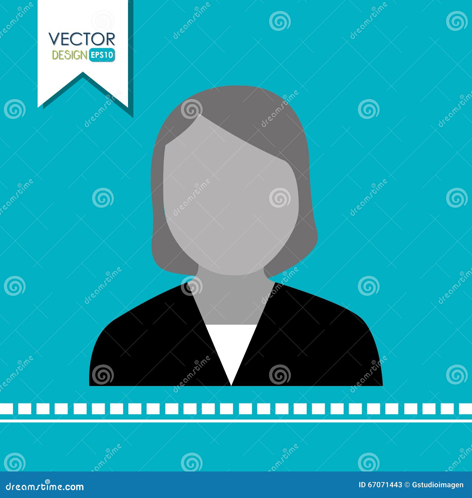 User profile design stock illustration. Illustration of people - 67071443