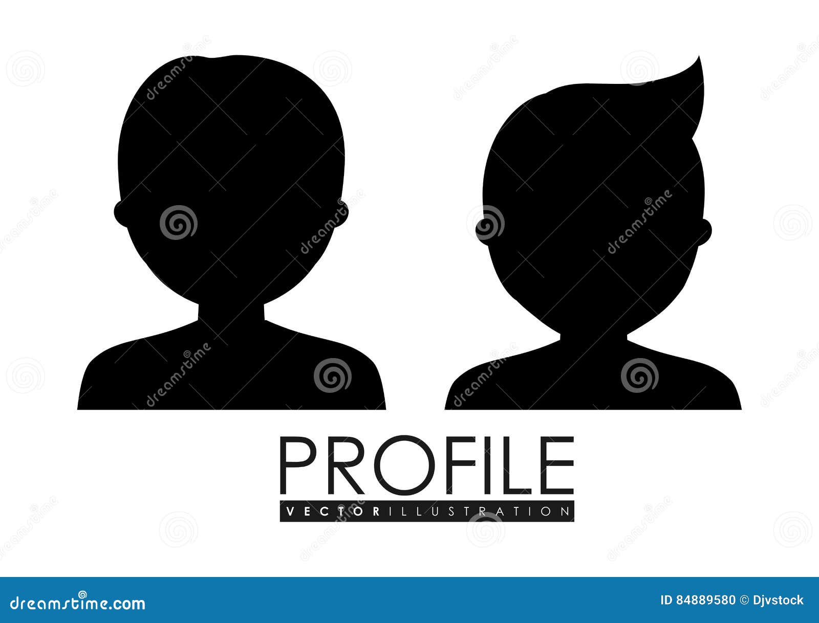 User profile icon image stock illustration. Illustration of partnership ...