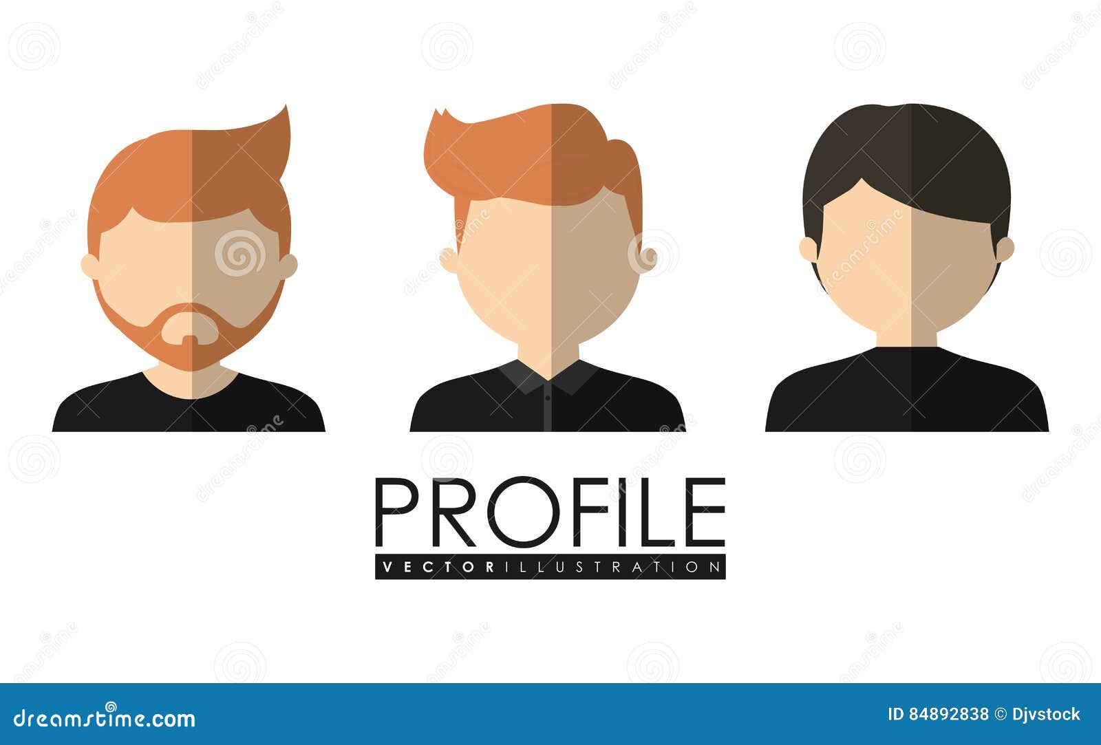 User profile icon image stock illustration. Illustration of team - 84892838