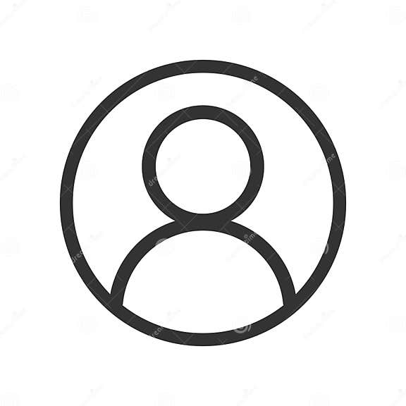 User Profile Login or Access Authentication Icon Vector Illustration ...